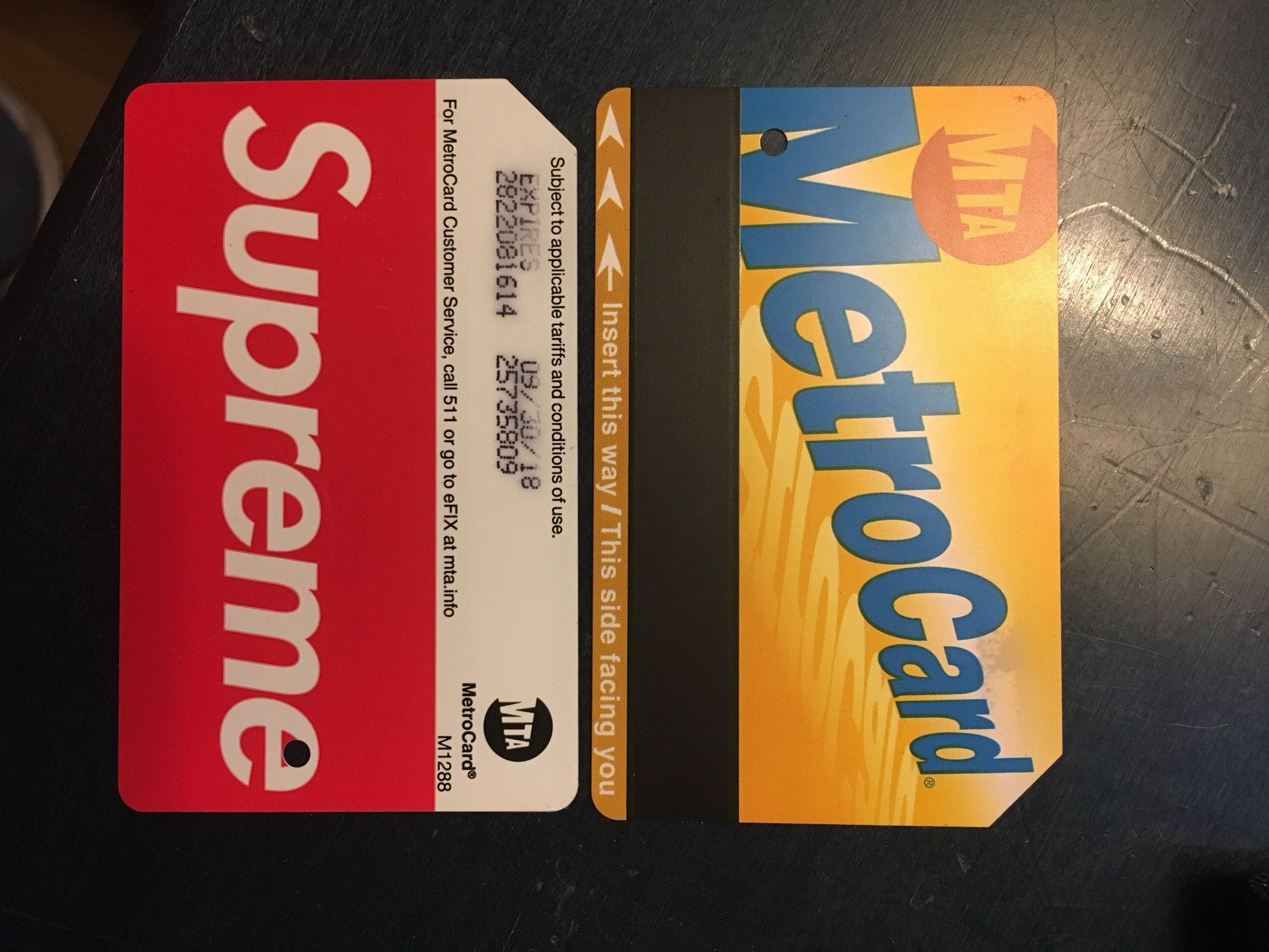 Supreme Metro Card | Grailed