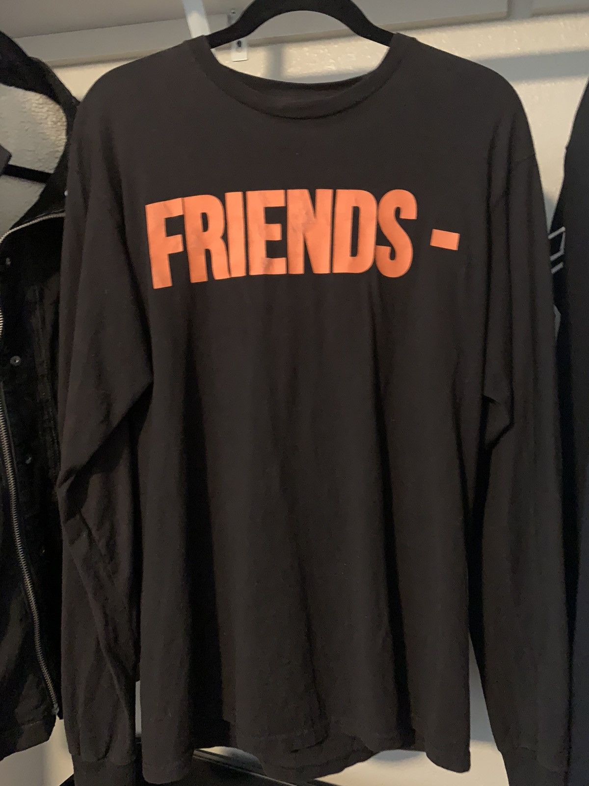 Vlone OG Vlone Friends black long sleeve | Grailed