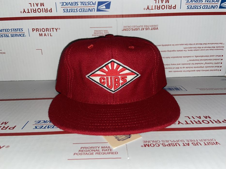 Ebbets Field Flannels Taiyo Cubs Japanese Baseball League Team Hat size ...