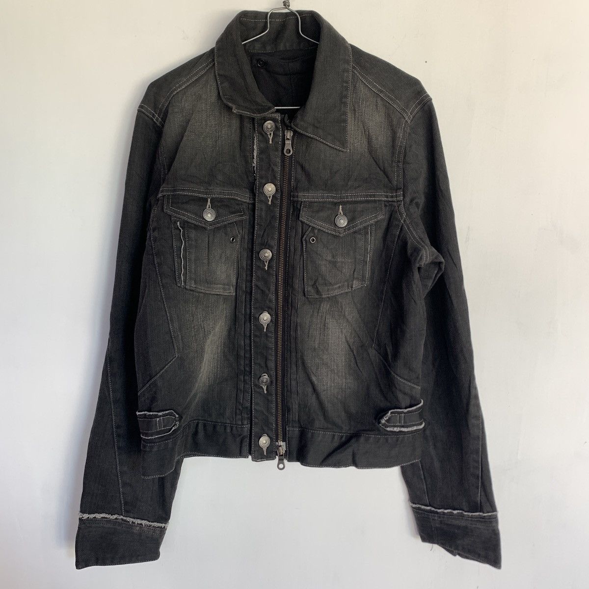 Japanese Brand × PPFM × Seditionaries Ppfm denim crop jacket with ...