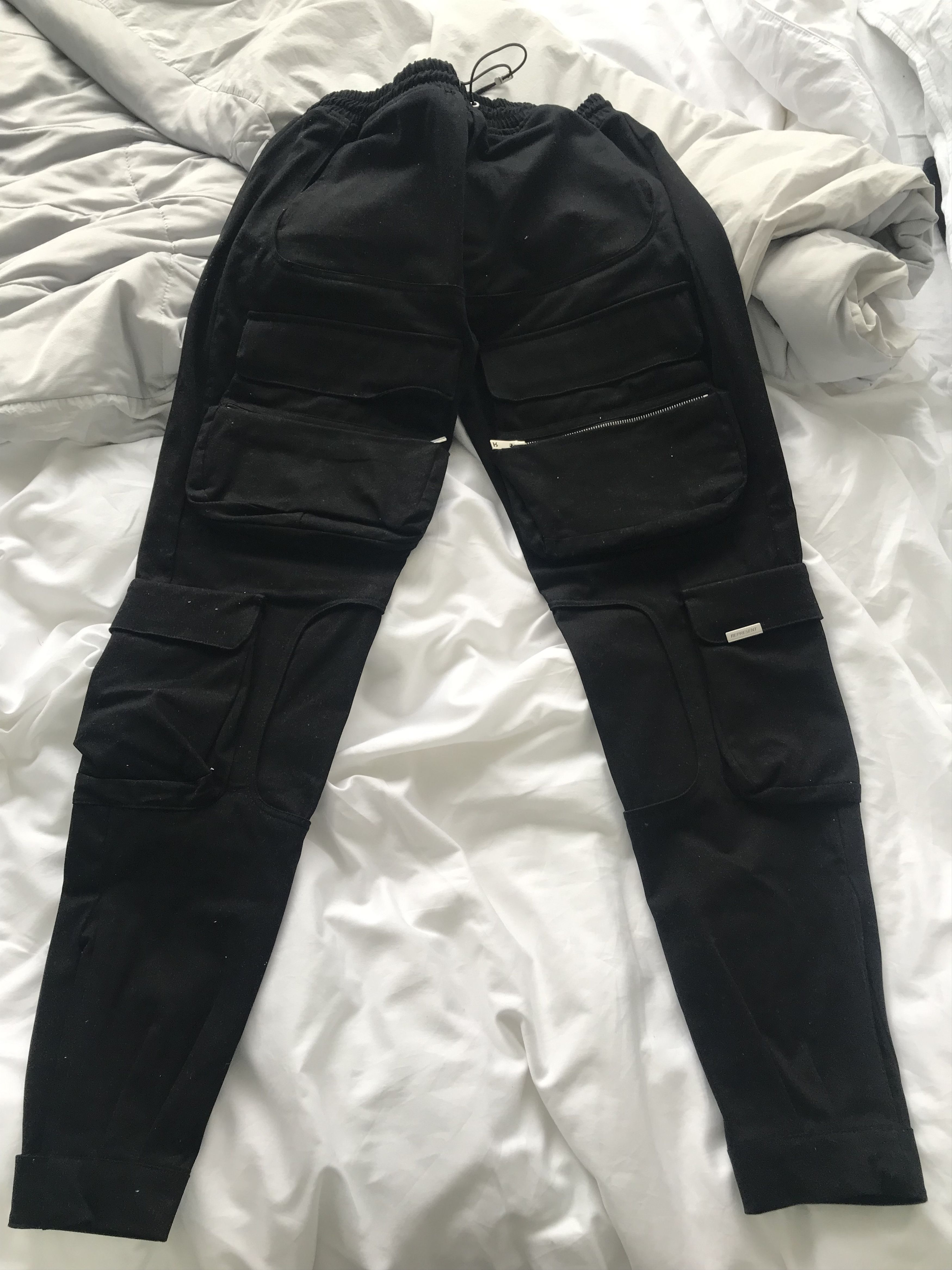 Represent Clo. Cargo Pant - Black | Grailed