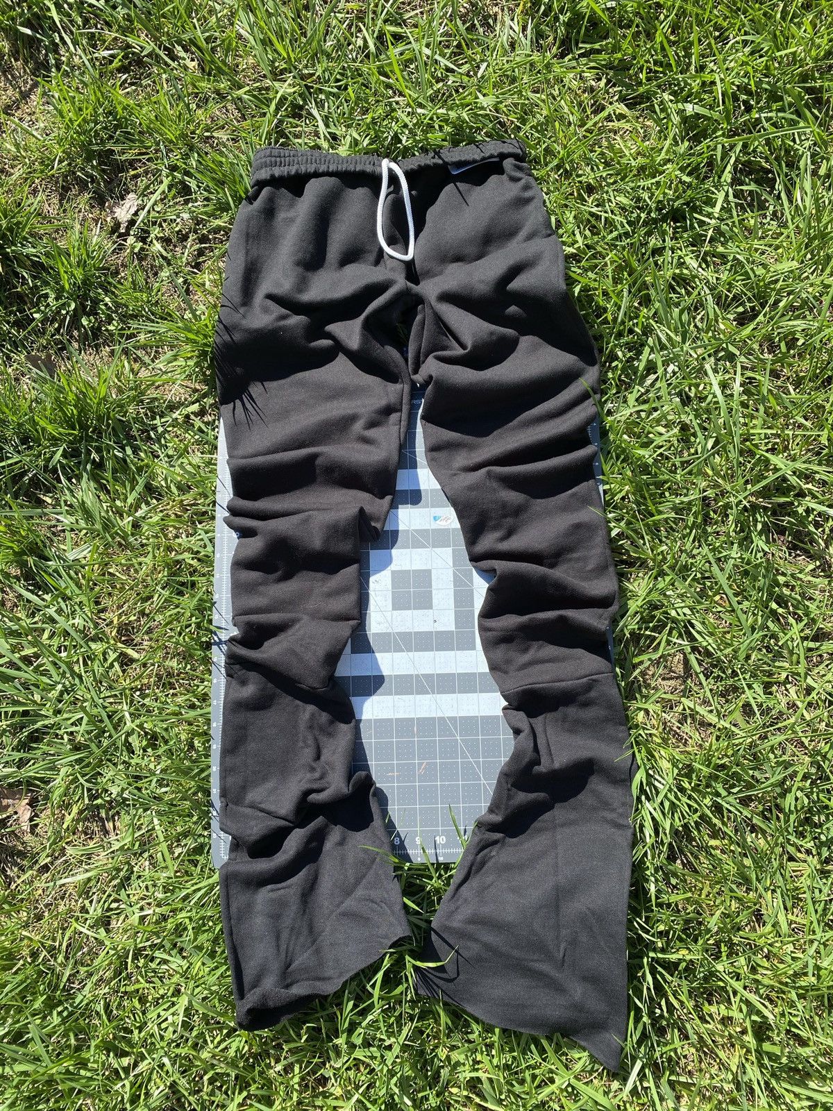 Vintage studio1six black stacked sweatpants | Grailed