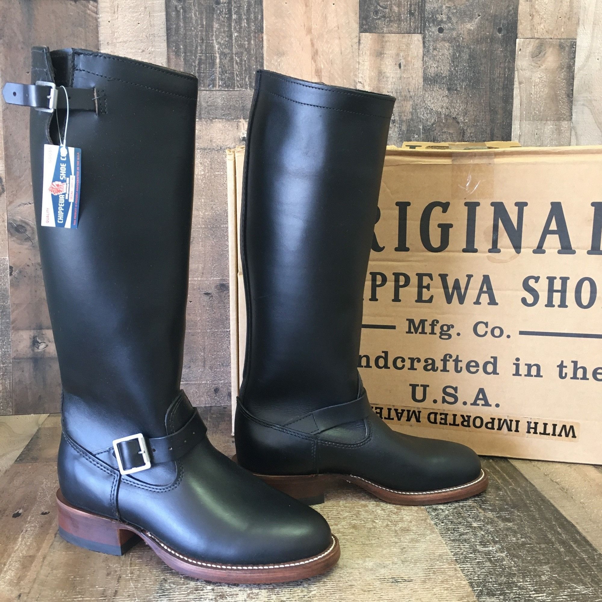 Chippewa Chippewa 4578 Tall Soft Toe Engineer Boots Mens 7 E | Grailed