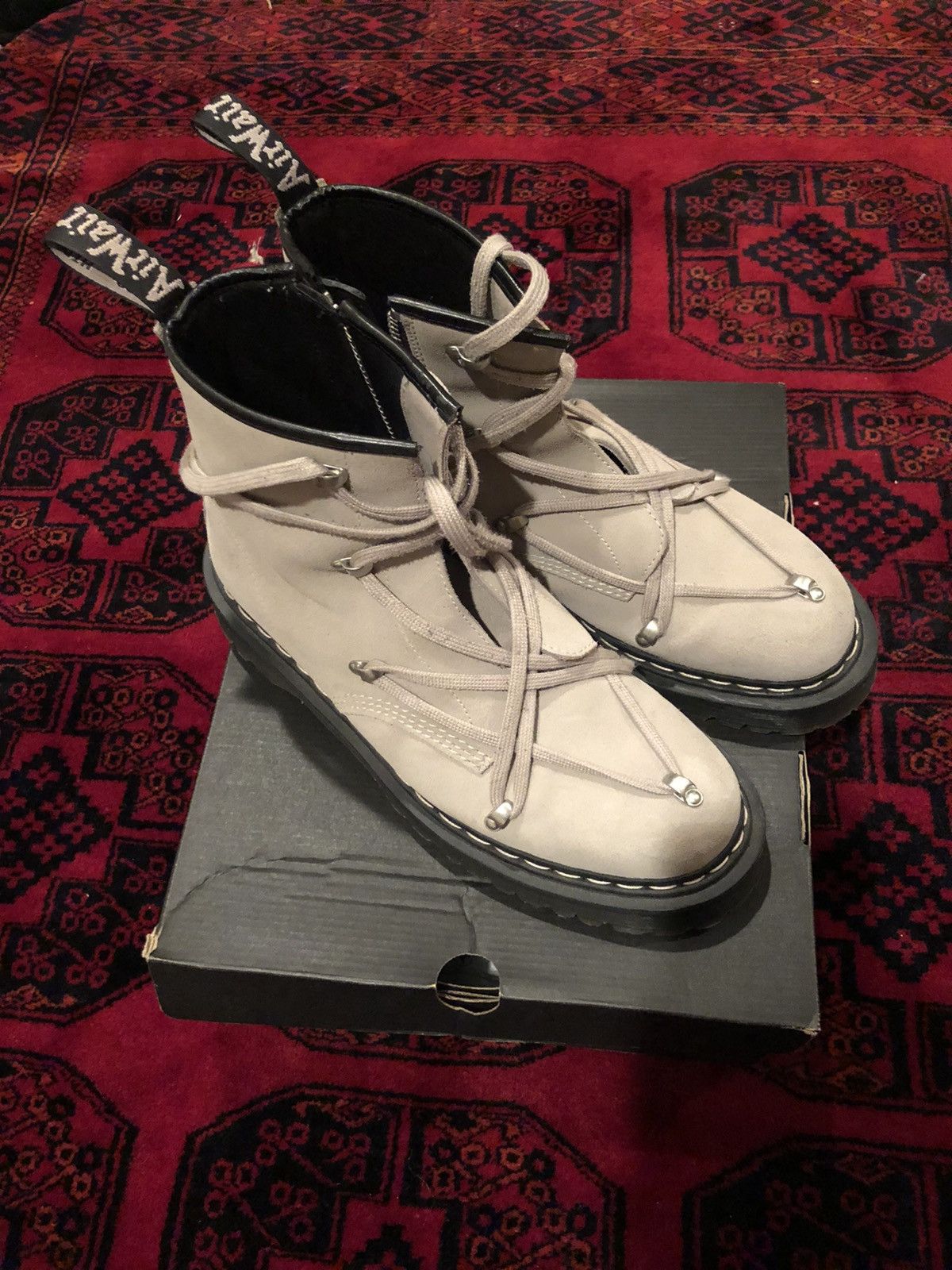 Rick Owens Rick Owens Doc Martens 1460 bex boots | Grailed