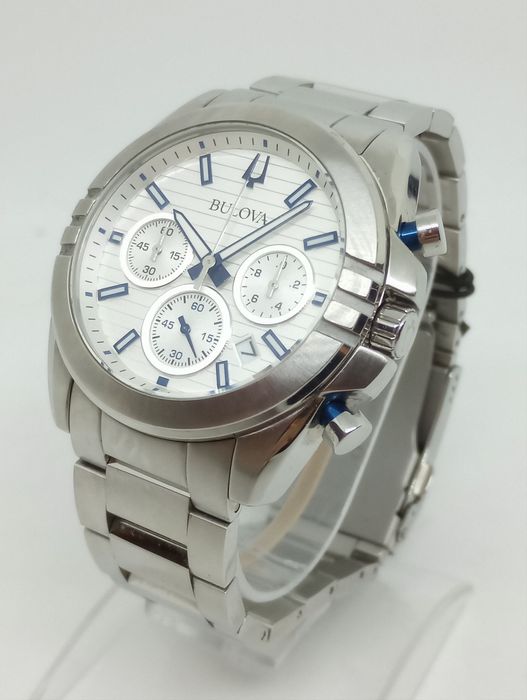 Bulova Bulova 96B307 Men's 44mm S/Steel Chronograph Watch | Grailed