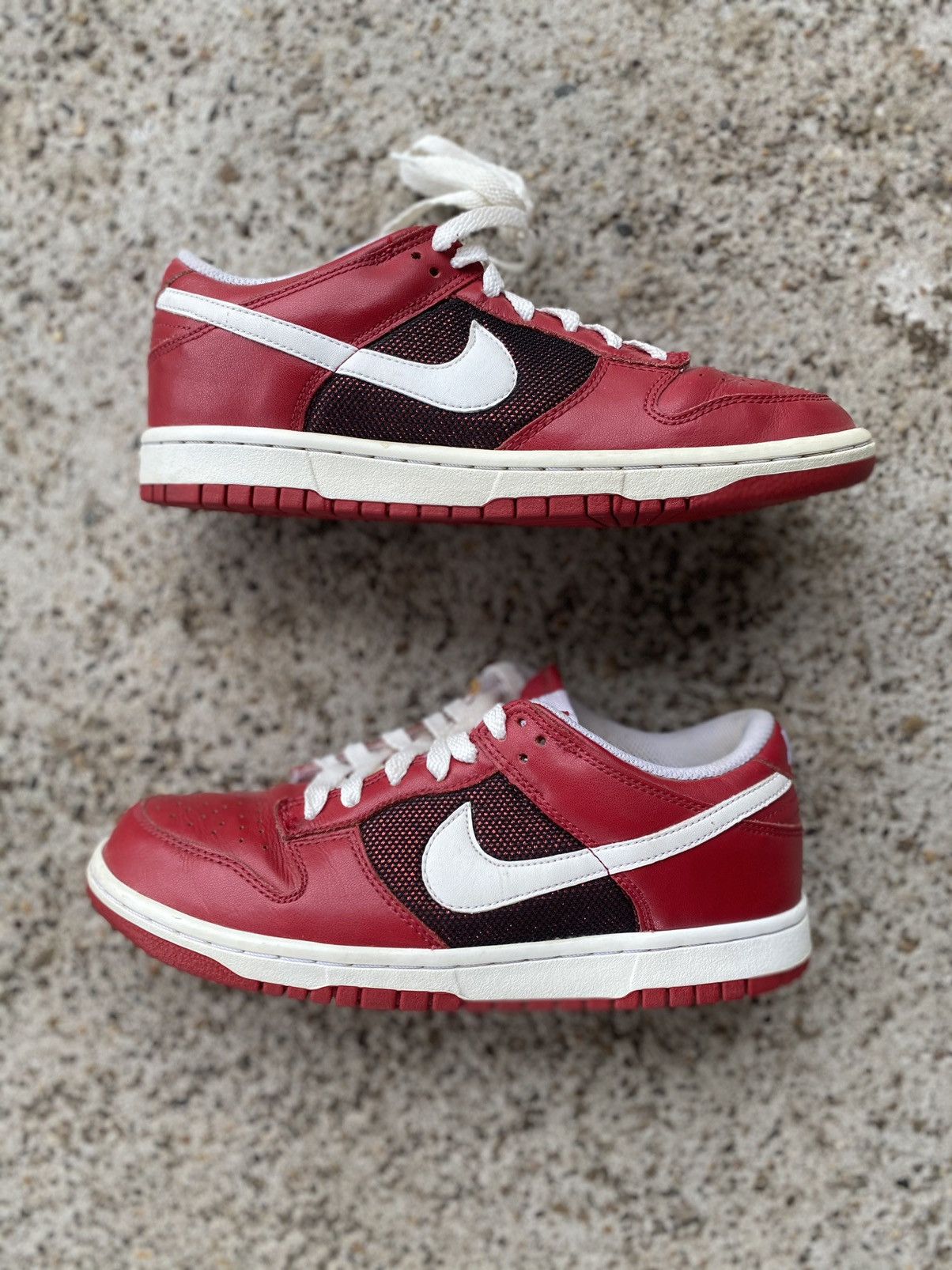 Nike × Streetwear × Vintage Gym Red Nike Dunks | Grailed