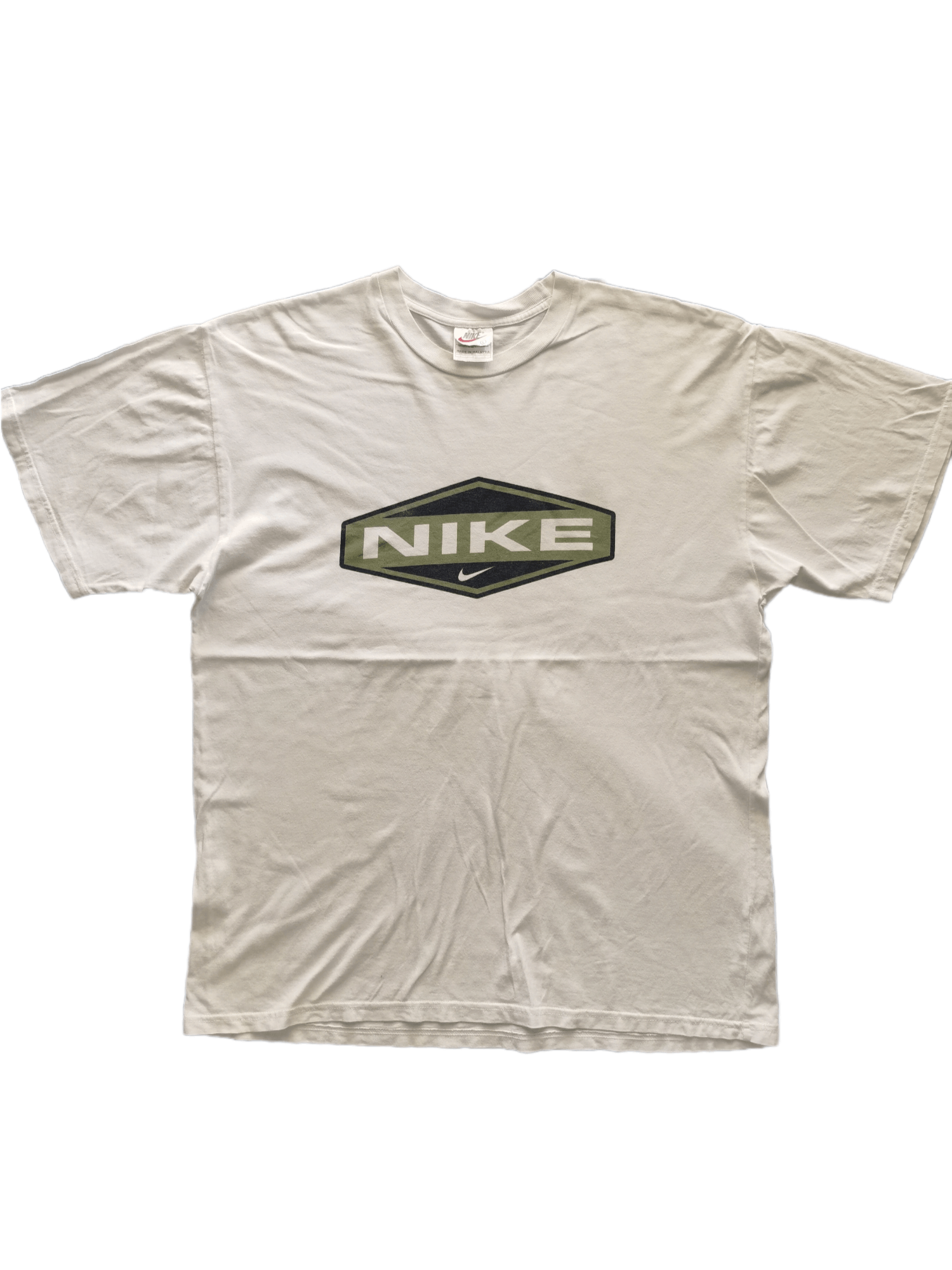 Nike × Vintage Vintage Nike Mirror Swoosh Logo Tee | Grailed