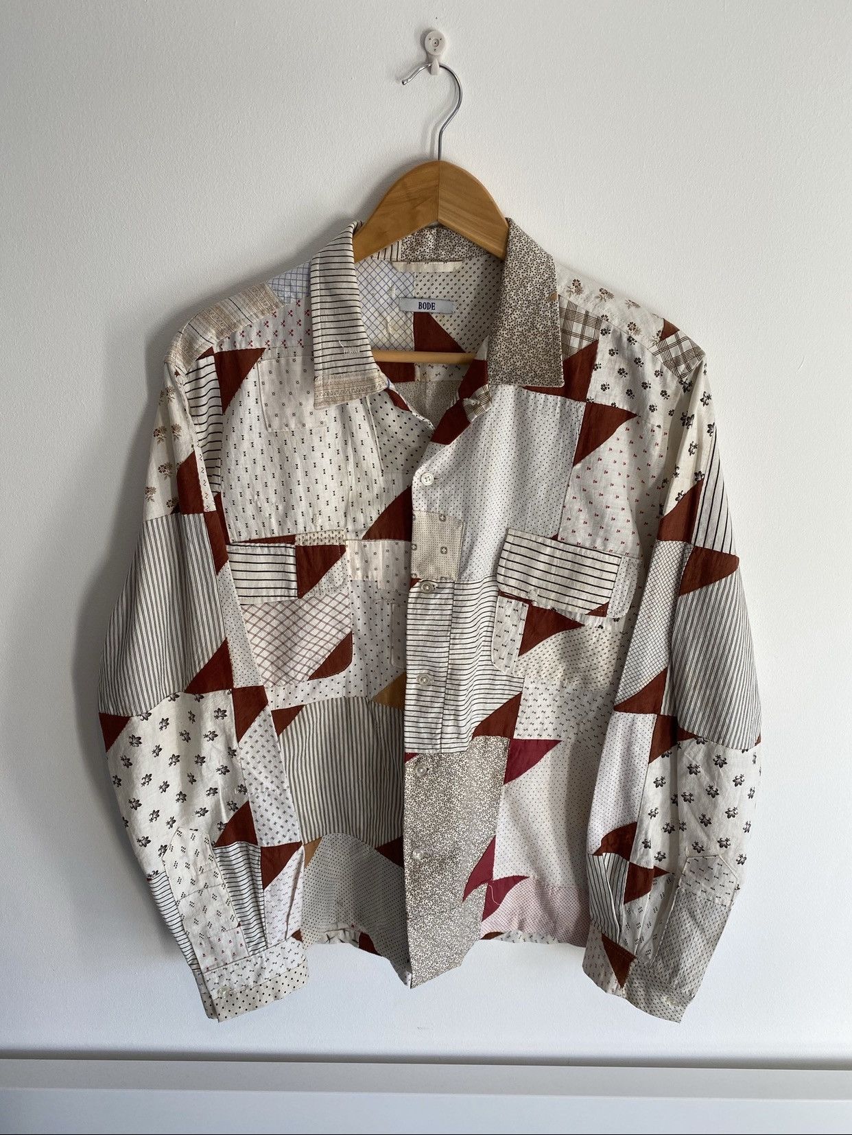 Bode Bode Patchwork Shirt | Grailed