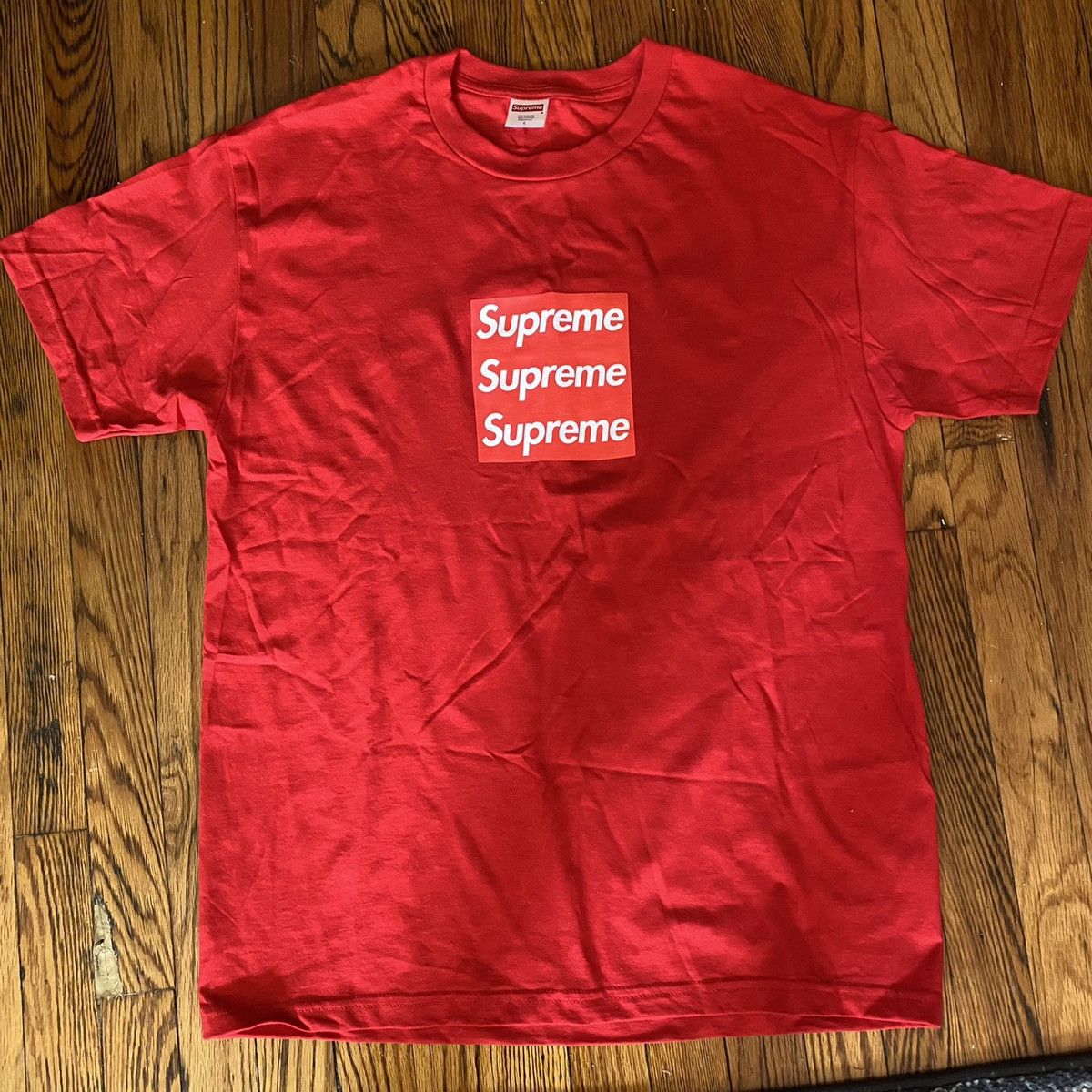 Streetwear Ass Pizza Supreme Triple Box Logo | Grailed