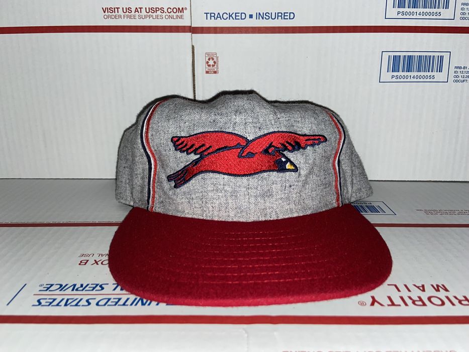 Ebbets Field Flannels Columbus Red Birds MiLB Baseball Cap Team Hat ...
