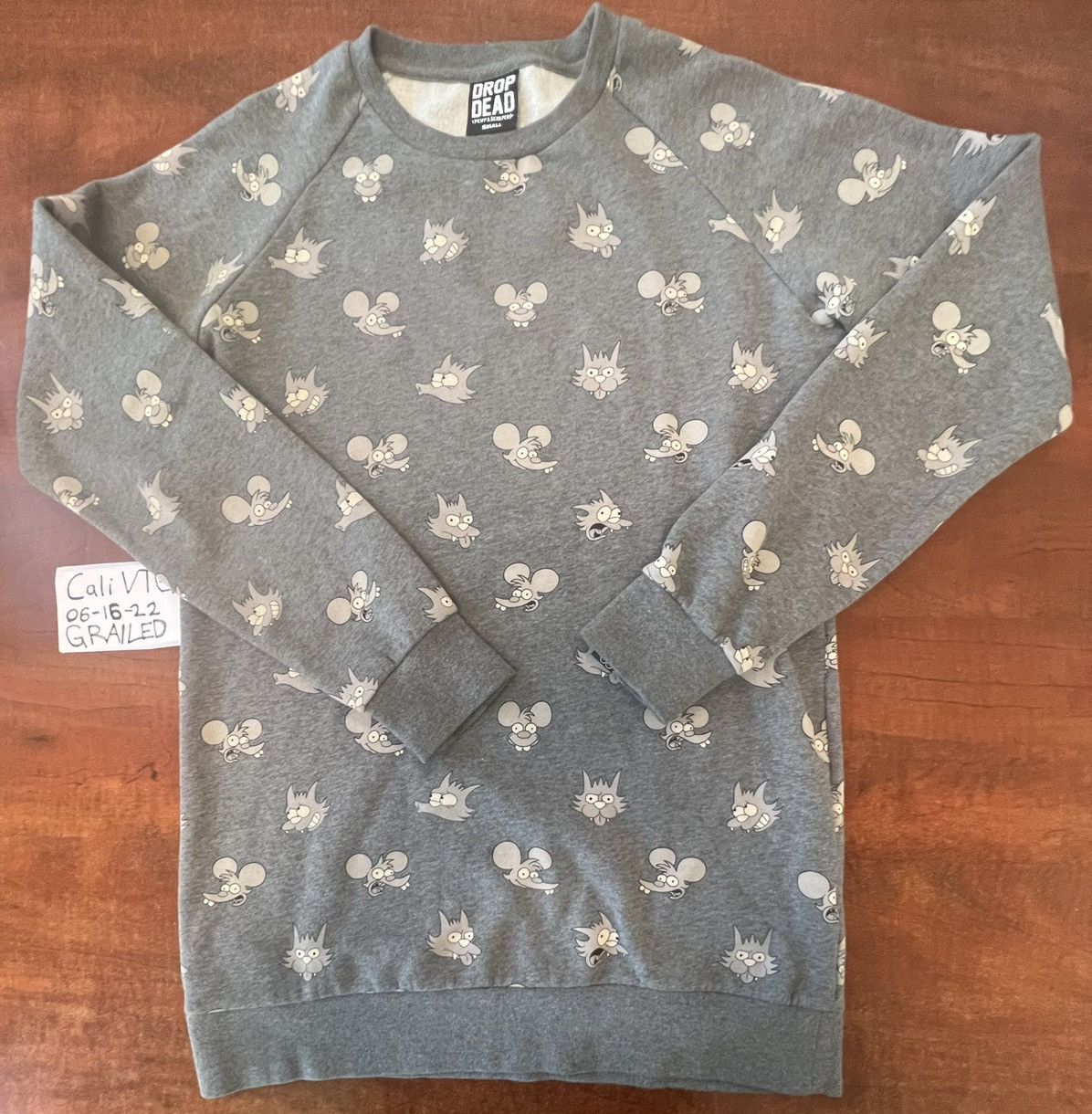 Drop Dead × Fox Racing × The Simpsons Short print drop dead simpsons ...