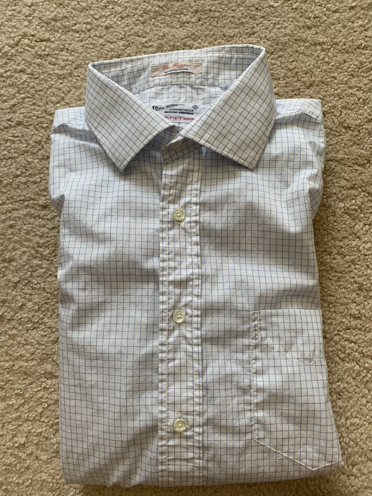 Gant Rugger Imported Fabric Hugger Oxford Button Down | Grailed