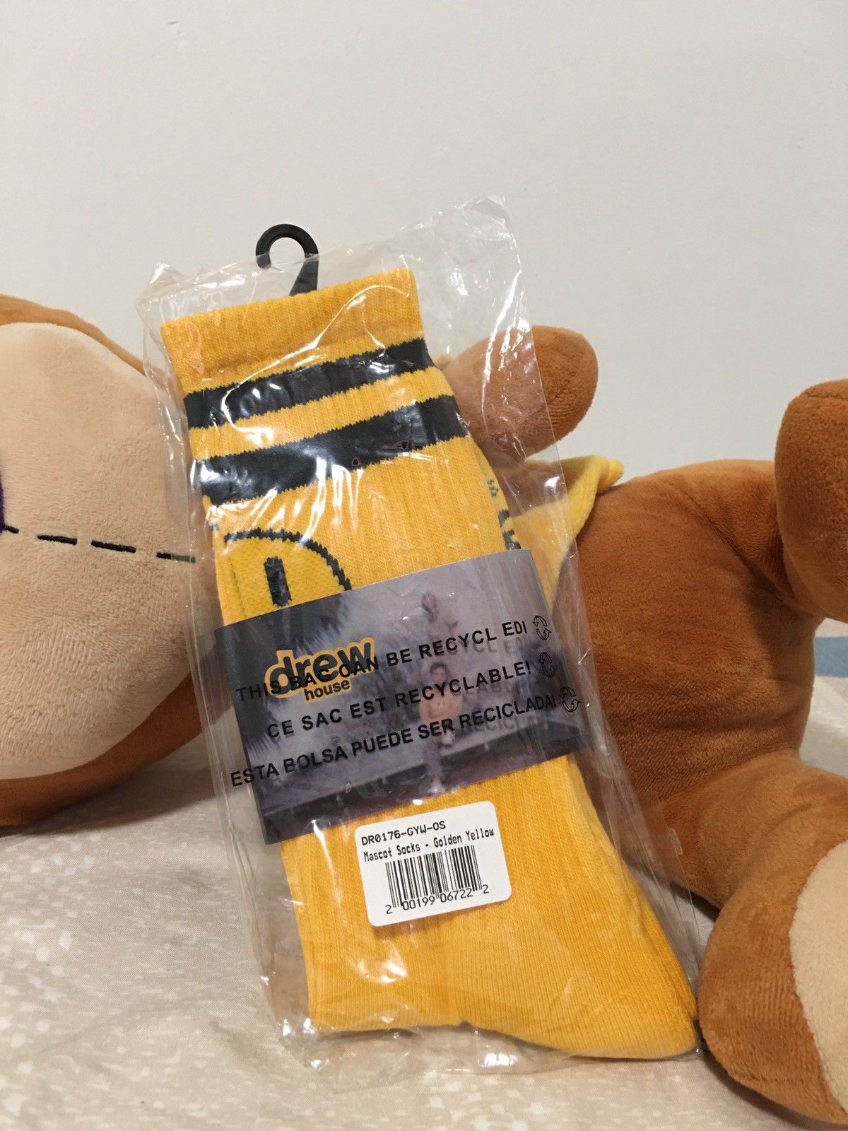 Drew House DrewHouse Mascot Socks - Golden Yellow | Grailed