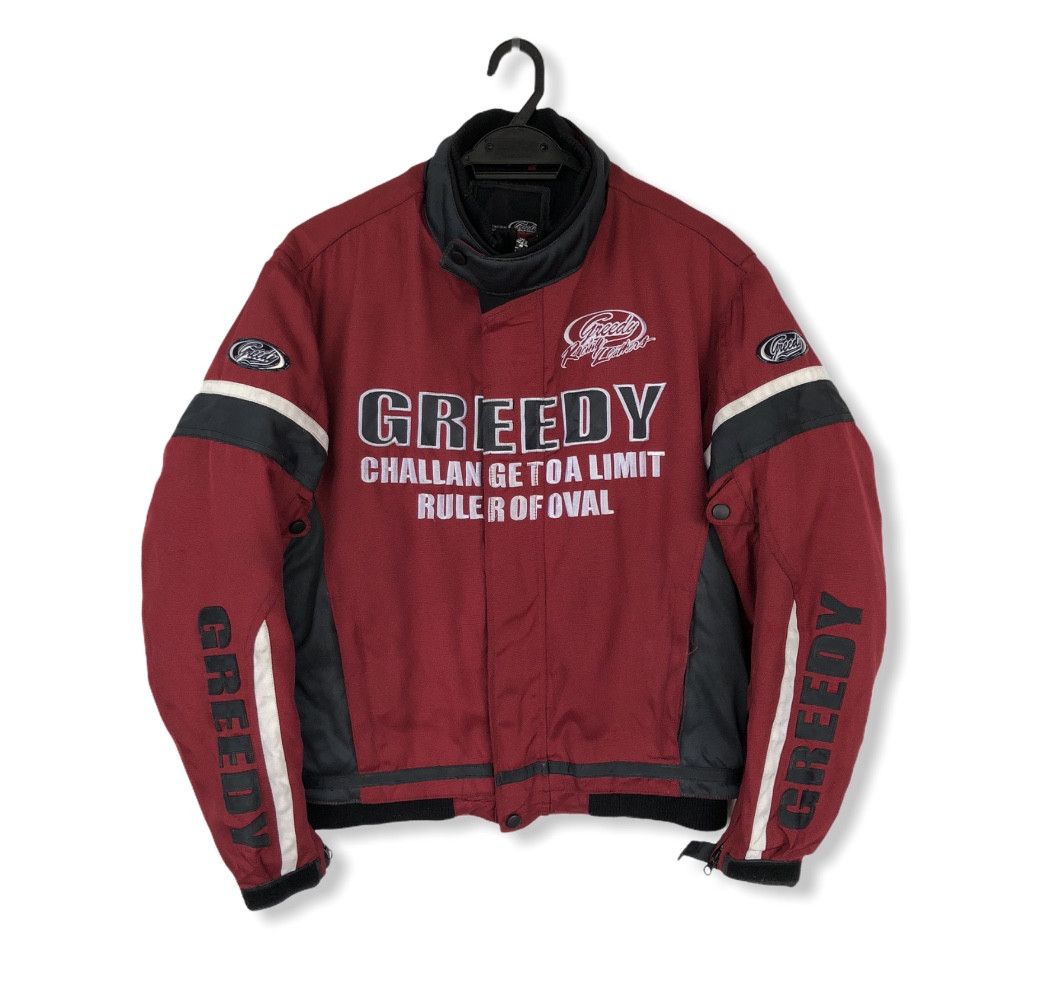 Japanese Brand × Vintage VINTAGE GREEDY RACING MOTORCYCLE JACKET | Grailed