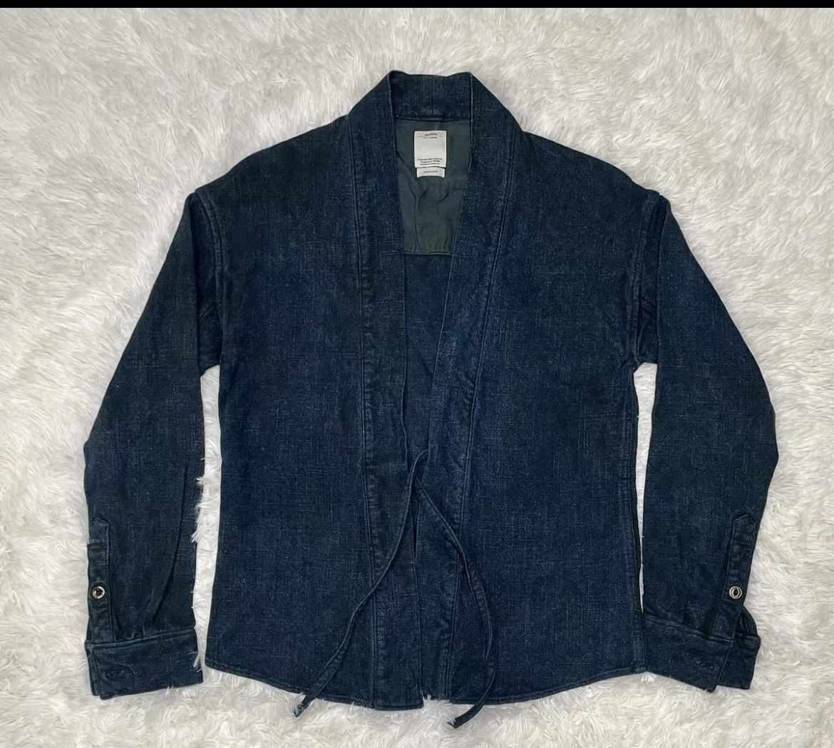 Visvim visvim lhamo indigo ict kimono | Grailed