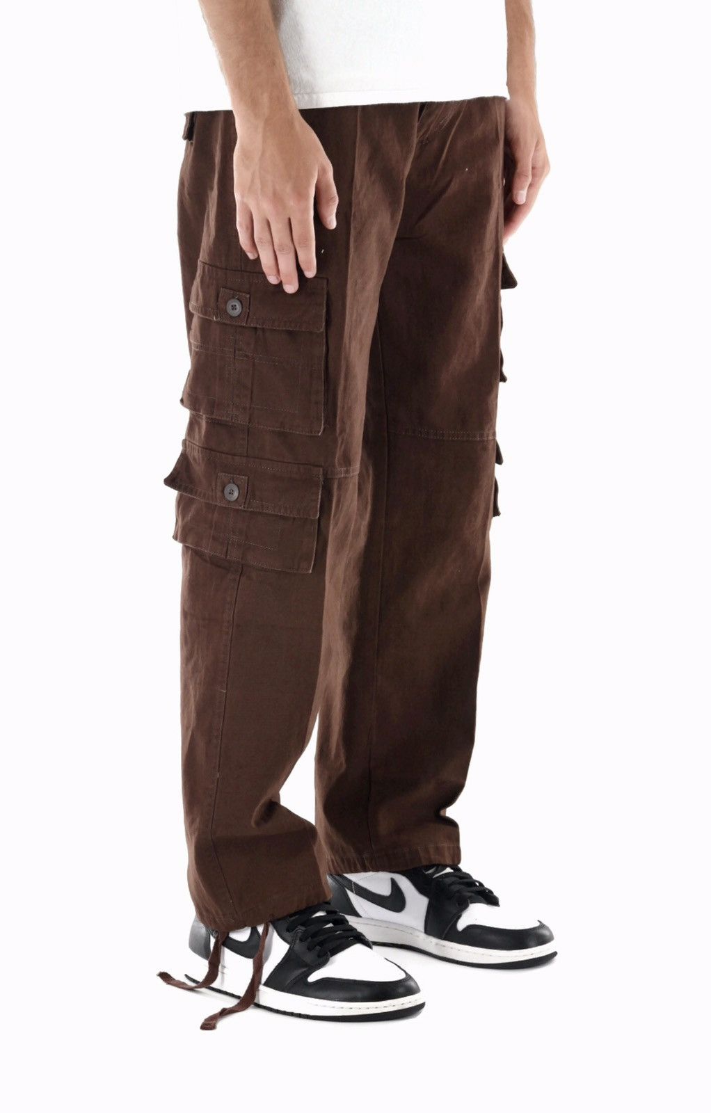 Vintage Vintage Cargo Pants Chocolate Brown | Grailed