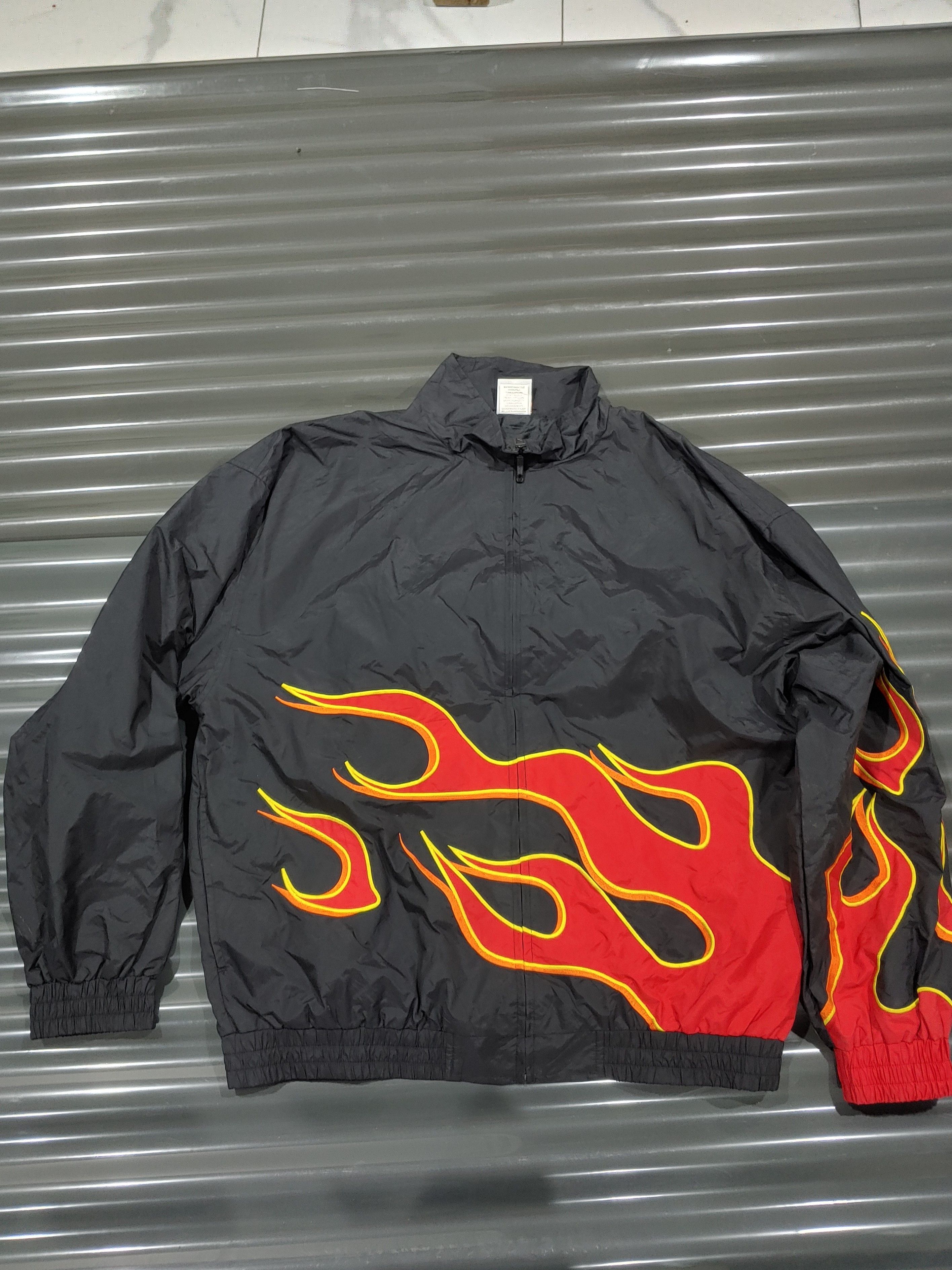 NASCAR × Vintage Vintage Speed Zone Embroidered Flames Jacket | Grailed