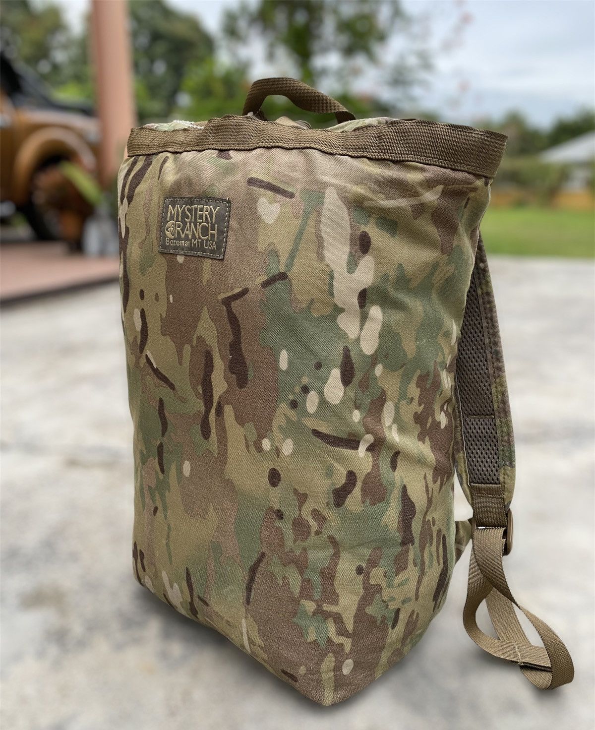 Bag × Mystery Ranch × Outdoor Life MYSTERY RANCH CAMOUFLAGE Camo Tote ...