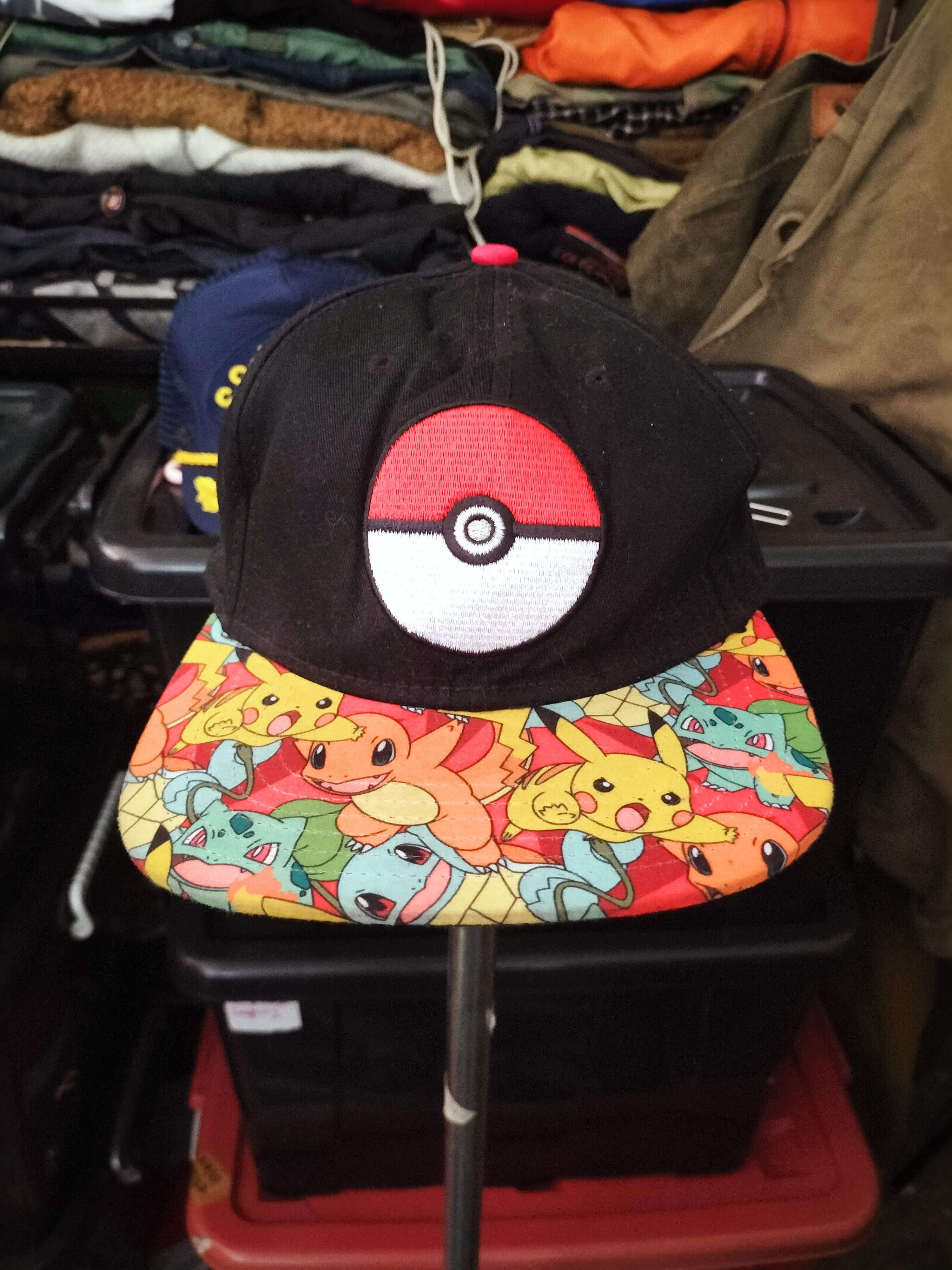 Movie × Pokemon × Vintage Vintage Pokemon Cap Logo Overprint movie ...
