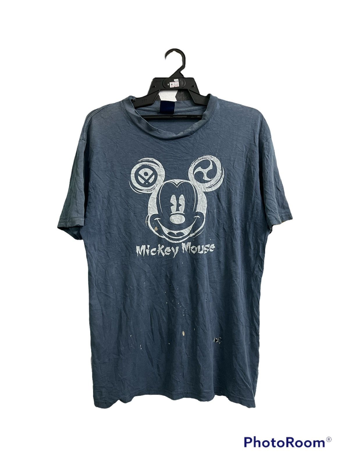 Cartoon Network × Mickey Mouse THRASHED MICKEY MOUSE FADED TSHIRT | Grailed