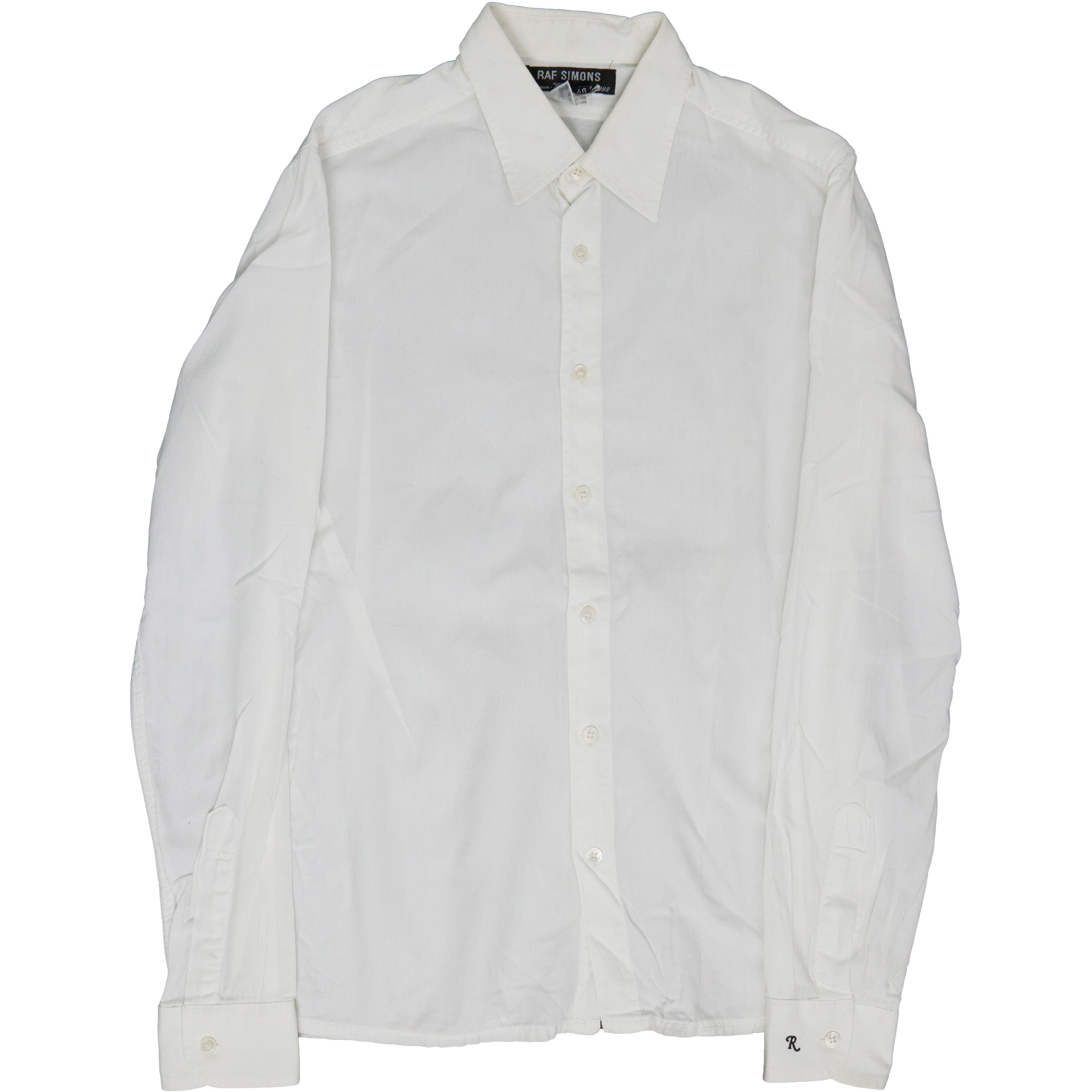 Raf Simons AW98 ‘Radioactivity’ White Shirt | Grailed