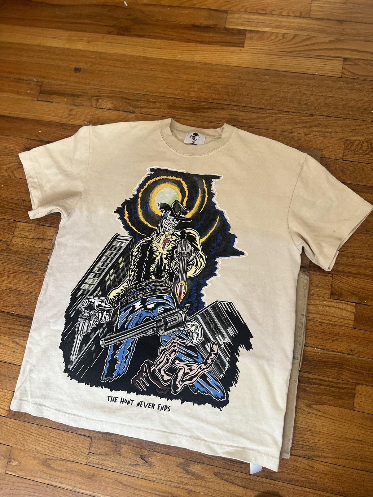 Warren Lotas Night Cowboy Tie Dye Shirt | Grailed