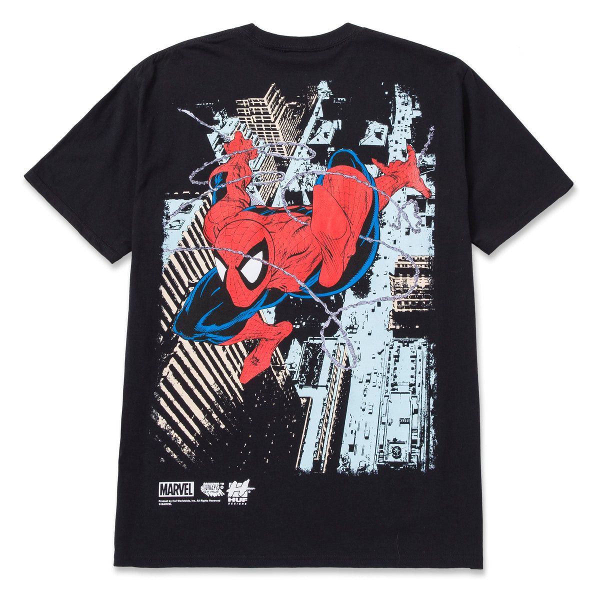 Marvel Comics × Streetwear HUF x Marvel Collaboration Spider-Man | Grailed
