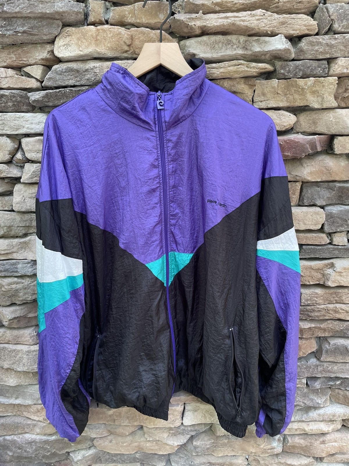 Vintage Vintage Pierre Cardin 90s ColorBlock Windbreaker | Grailed