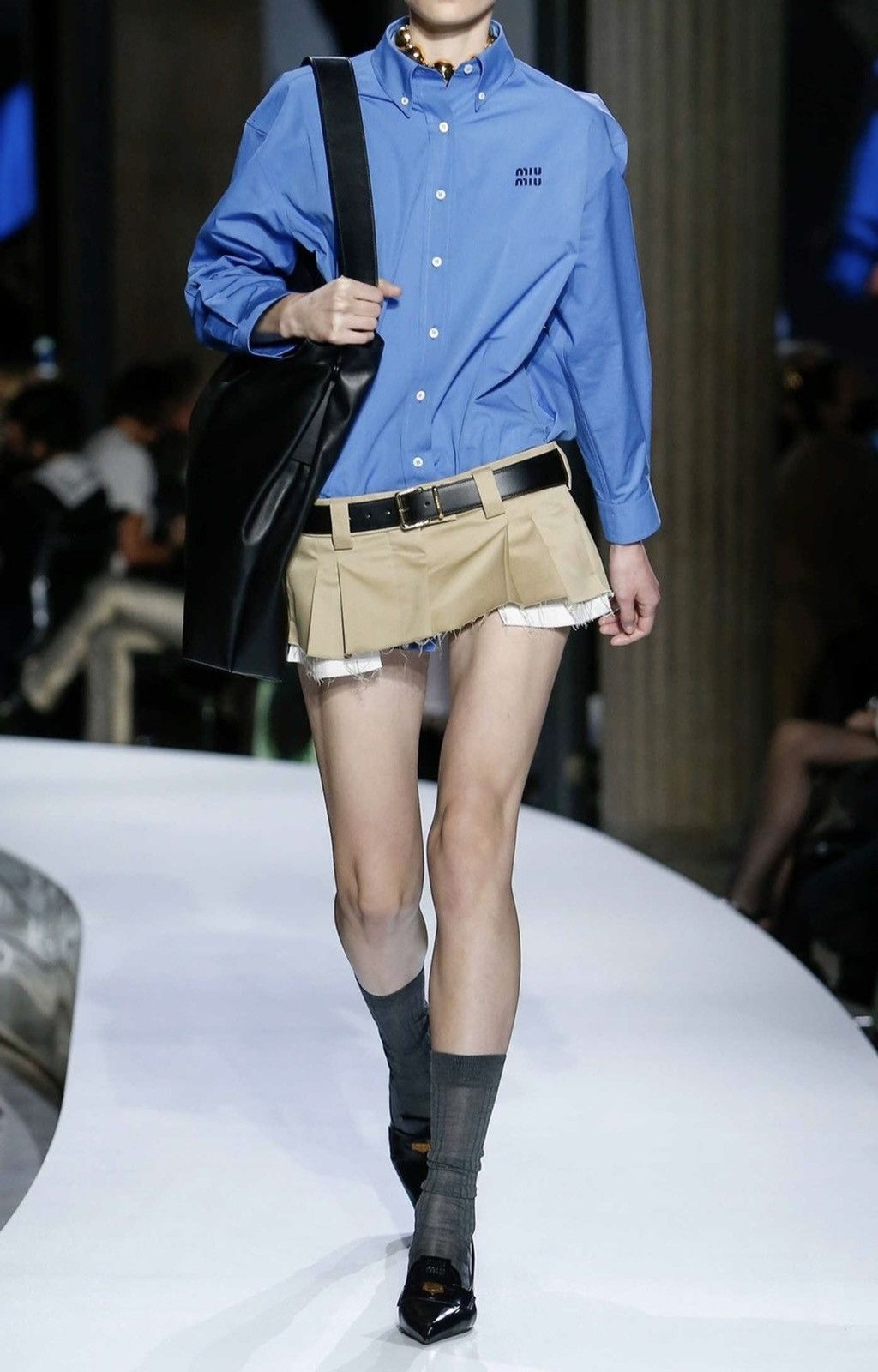 Miu Miu RUNWAY MIU MIU Mini Skirt | Grailed