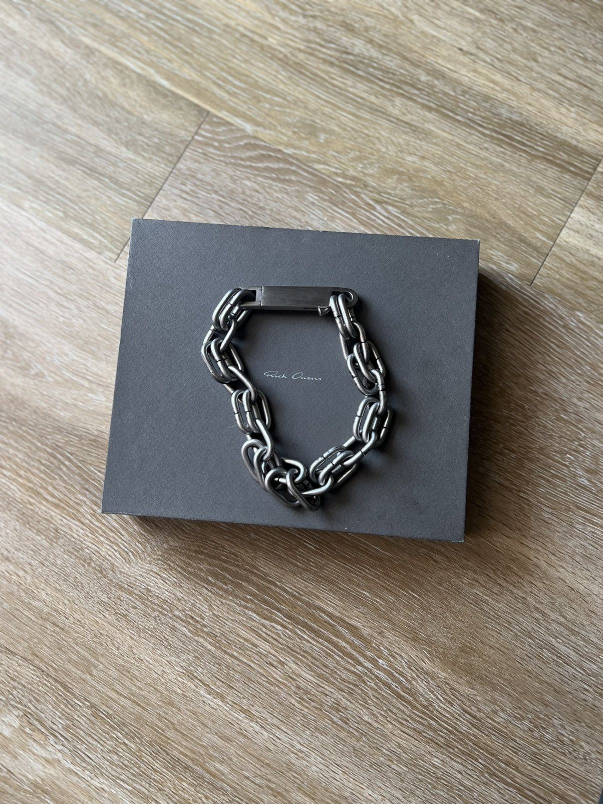 Rick Owens Rick Owens double link choker | Grailed Rick Owens Rick Owens double link choker | Grailed