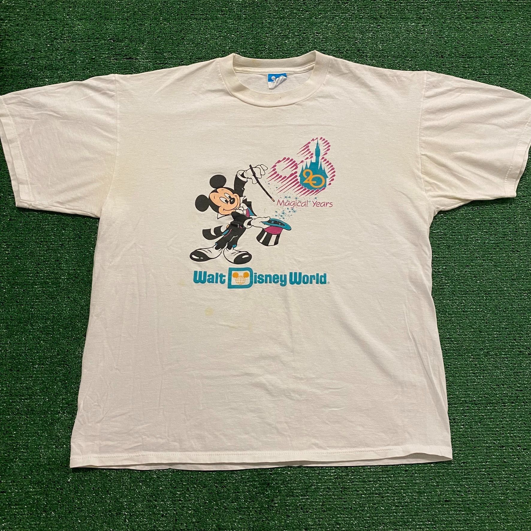 Disney × Made In Usa × Vintage Magic Mickey Mouse Vintage 90s T-Shirt ...