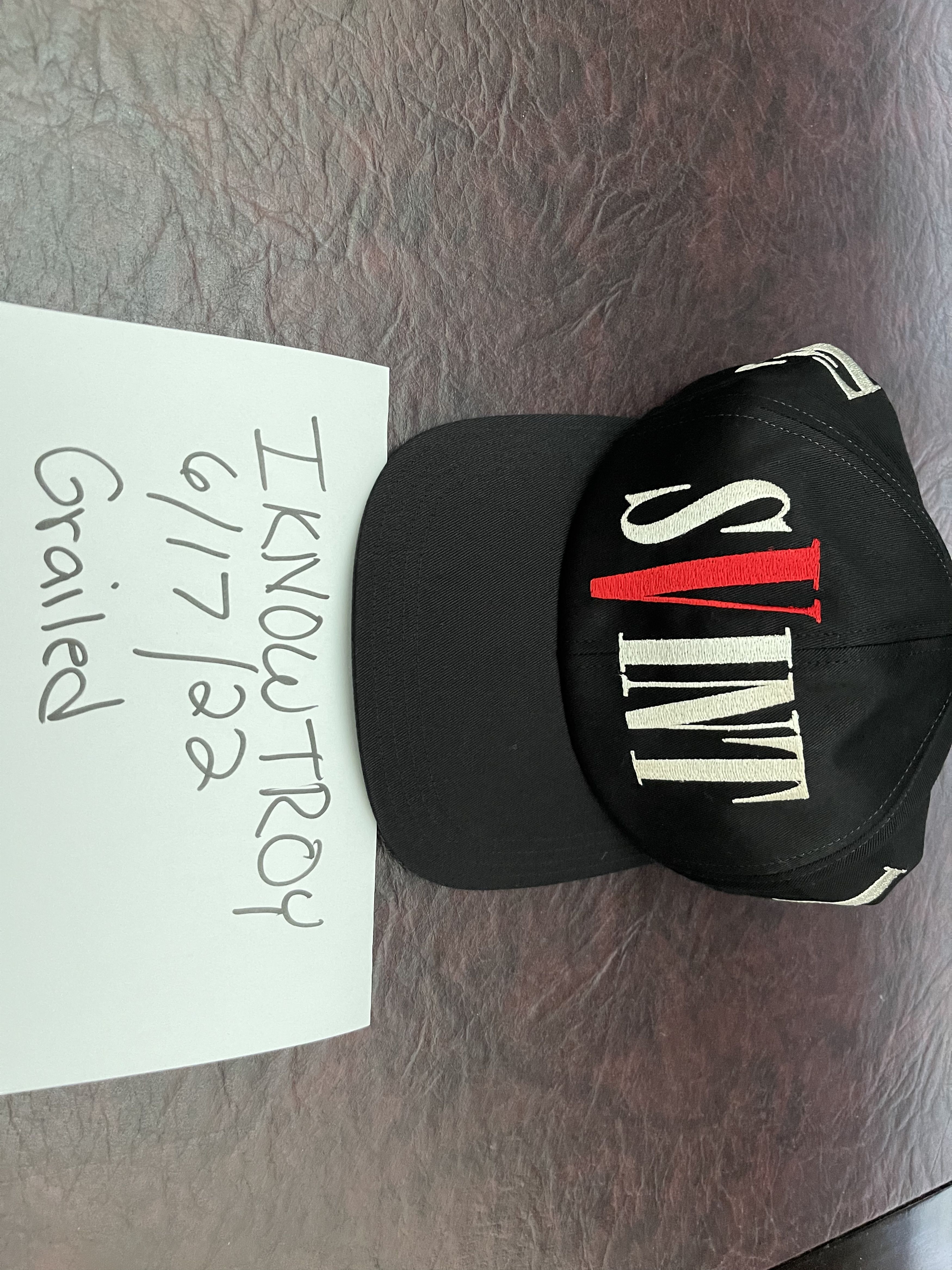 Vlone Saint Michael X Vlone hat | Grailed