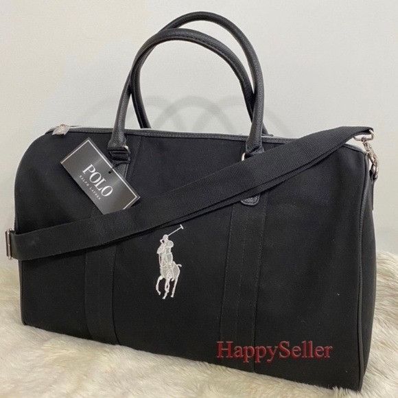 Polo Ralph Lauren Polo Duffel Bag Gym Bag Weekender Big Pony Traveler ...