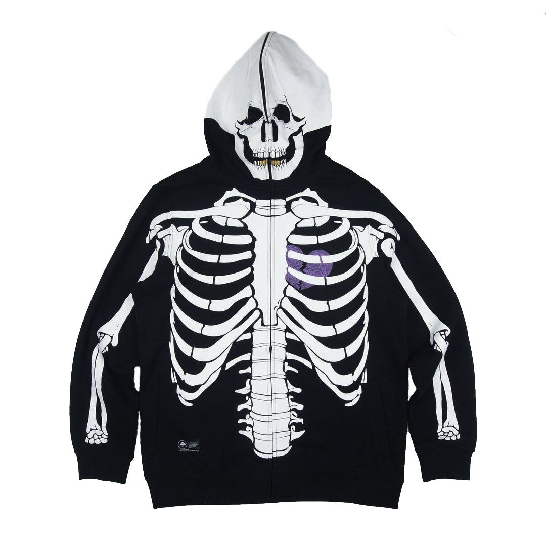 LRG × Vintage LRG Kanye West Dead Serious Skeleton Hoodie | Grailed