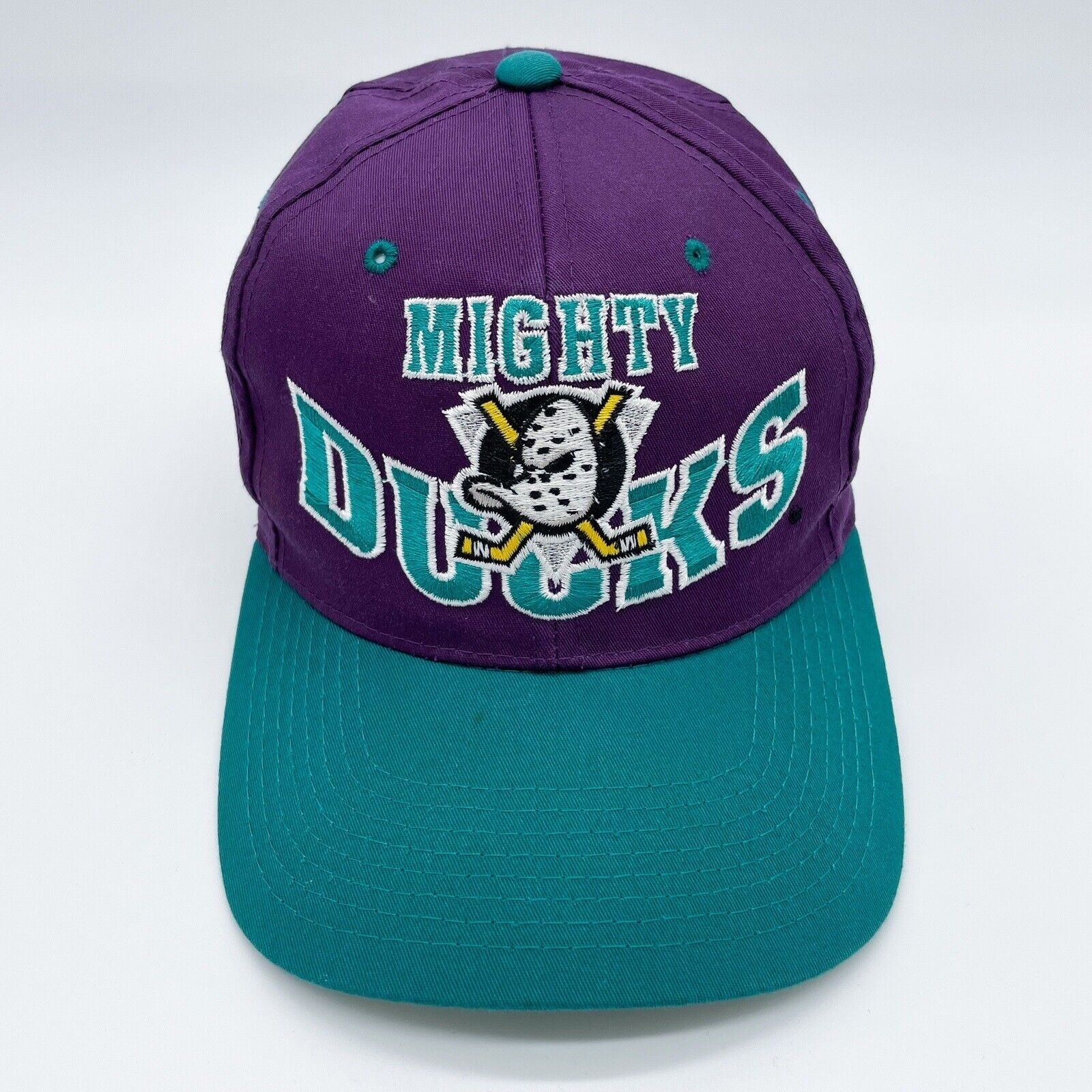 NHL Vintage 90s NHL Mighty Ducks Snapback Hat | Grailed