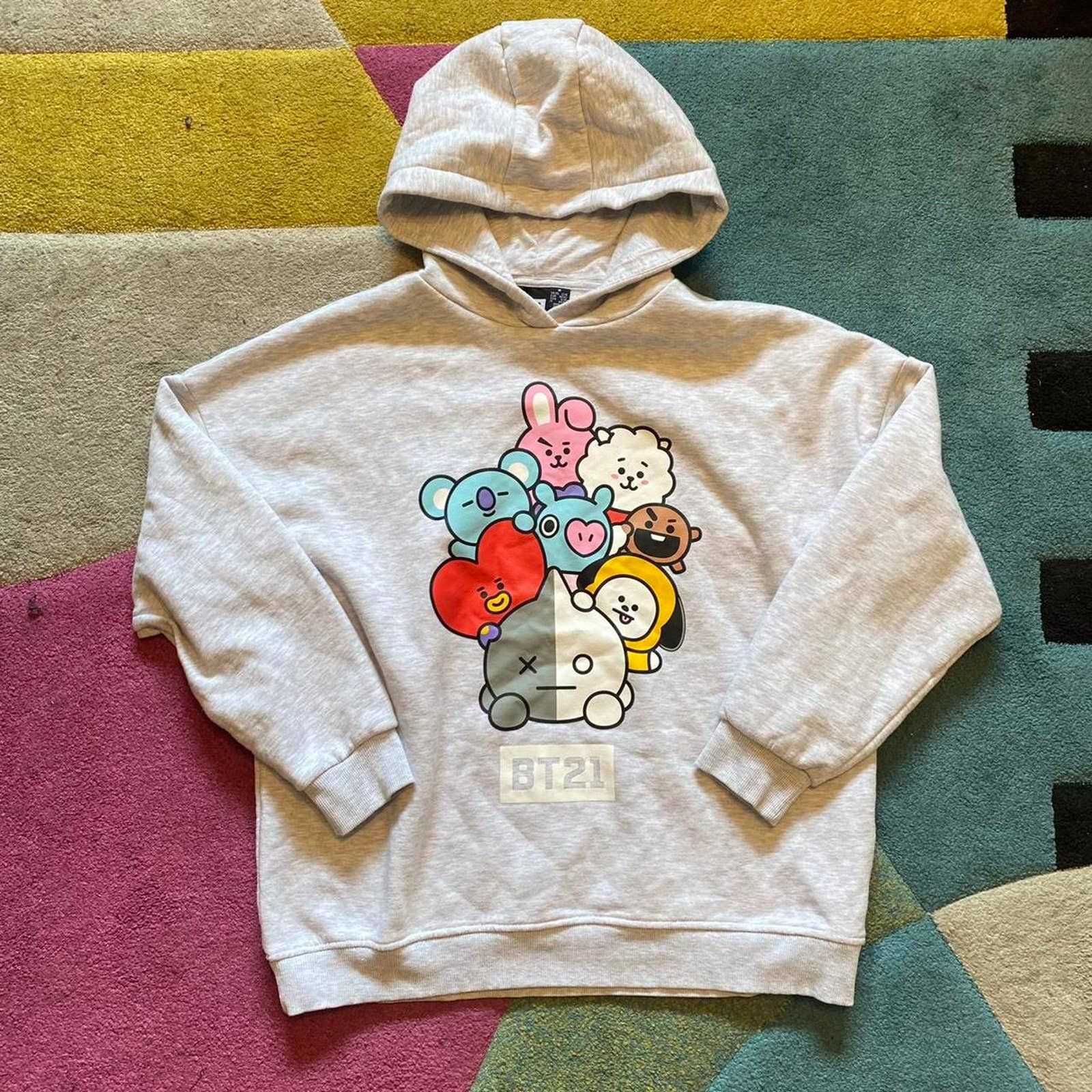 Vintage BT21 BTS Official Hoodie | Grailed