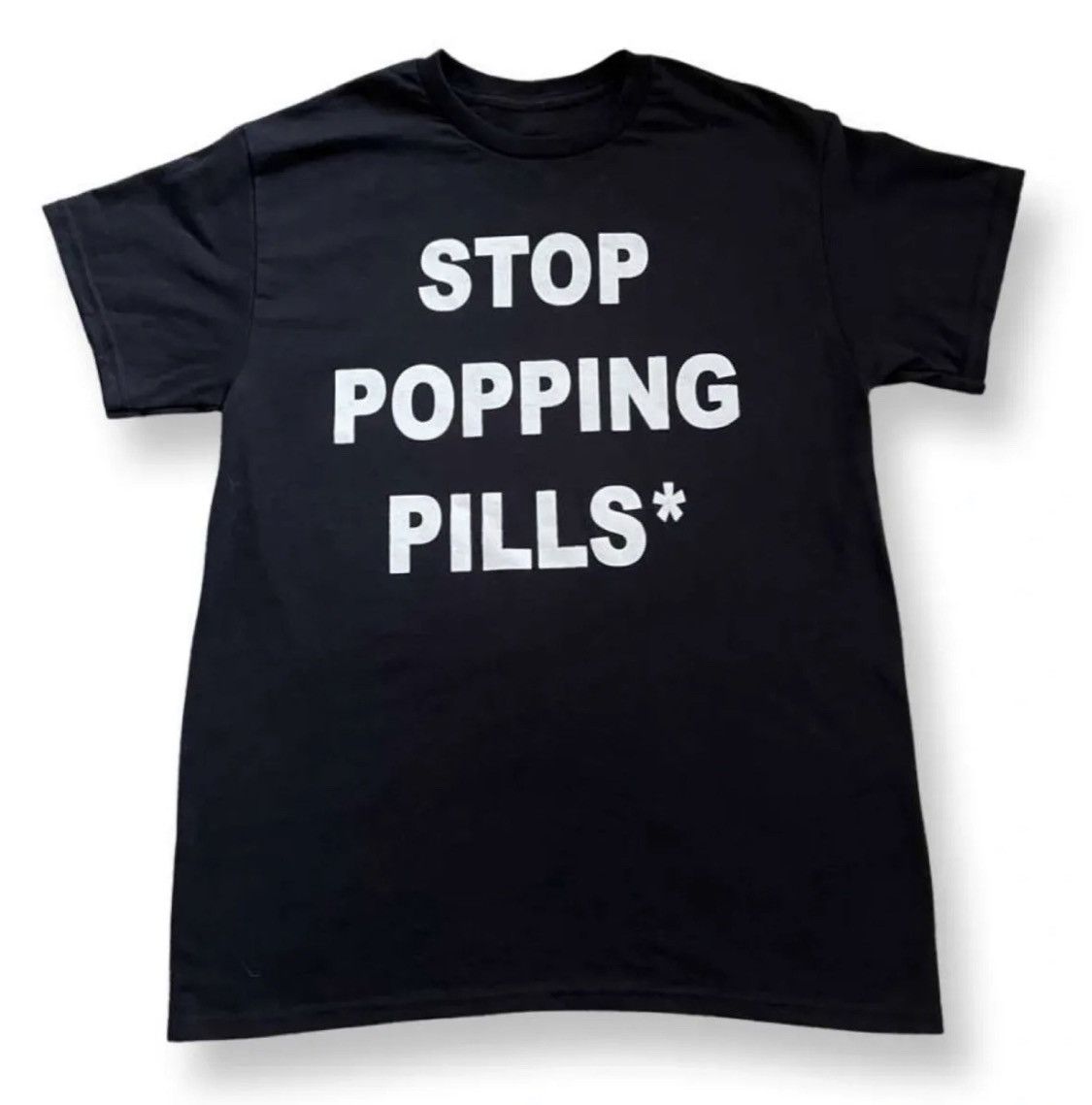 Streetwear Stop popping pills Shirt | Grailed