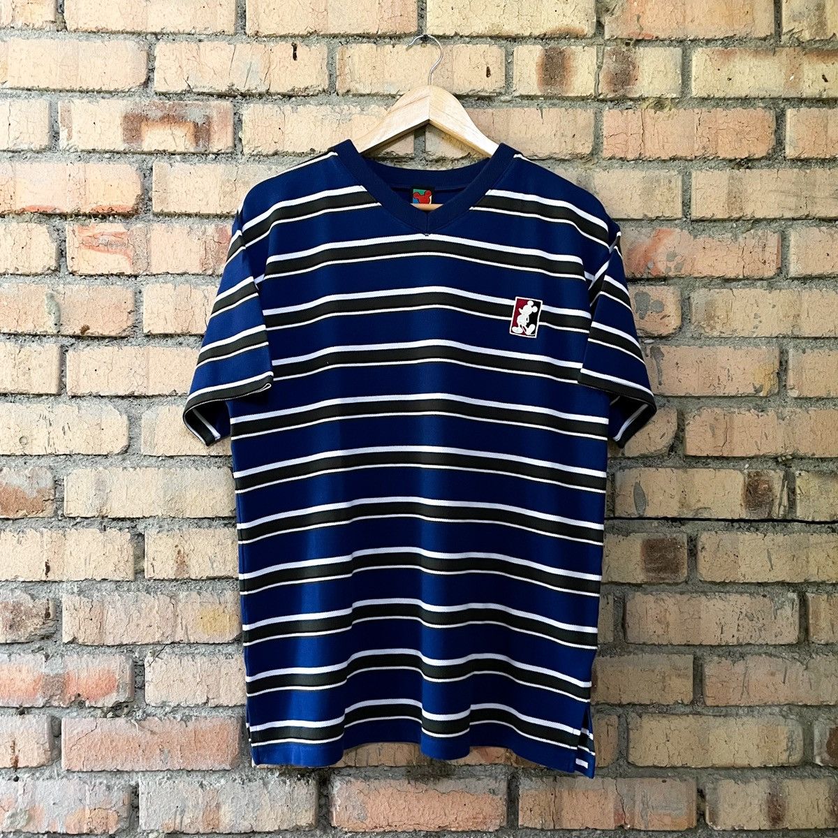 Vintage Vintage 90’s Disney Unlimited Mickey Mouse Stripes T Shirt ...