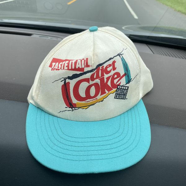 Vintage 90s diet coke snap back | Grailed