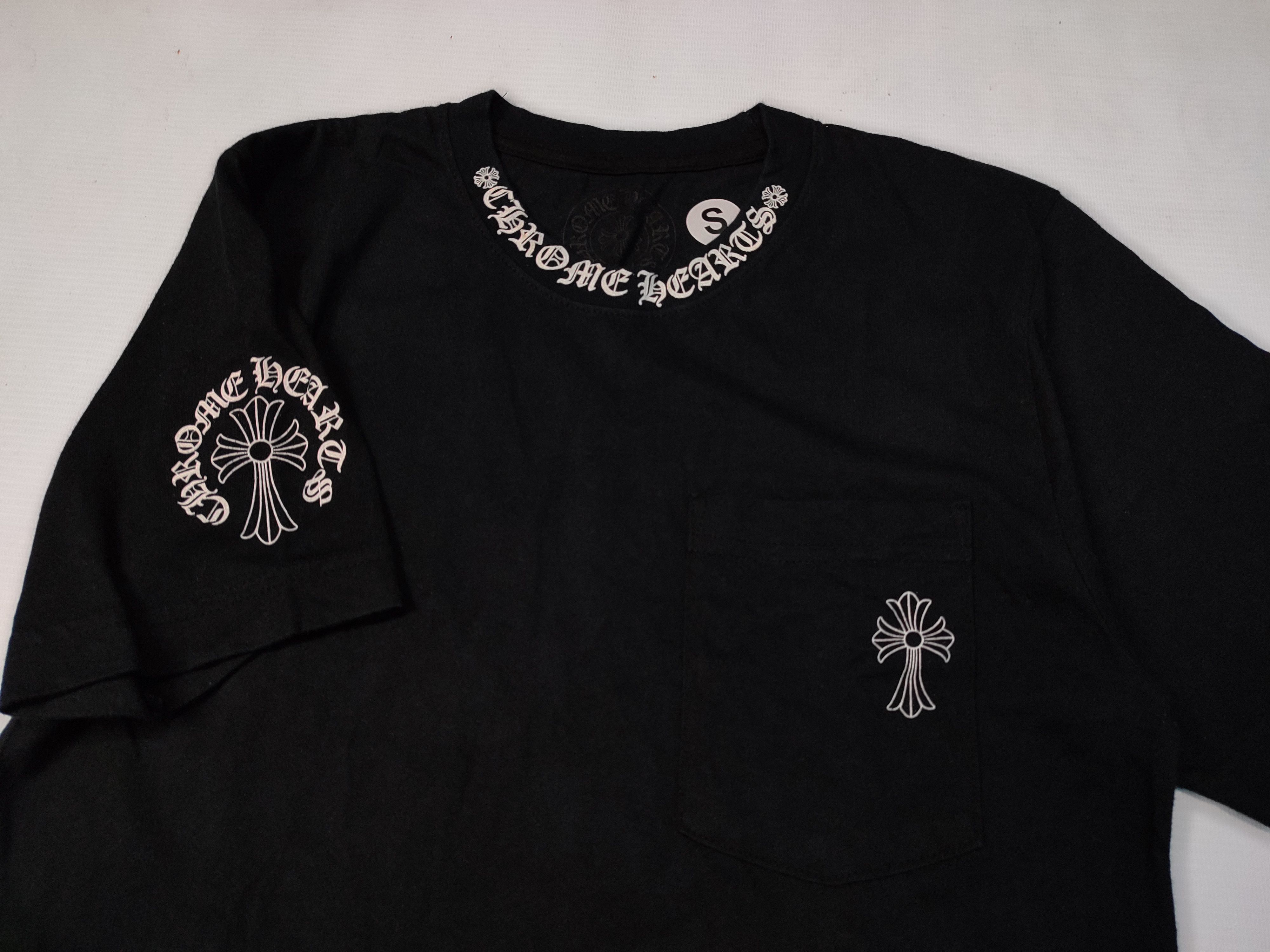 Chrome Hearts Chrome Hearts Neck Logo Tee | Grailed
