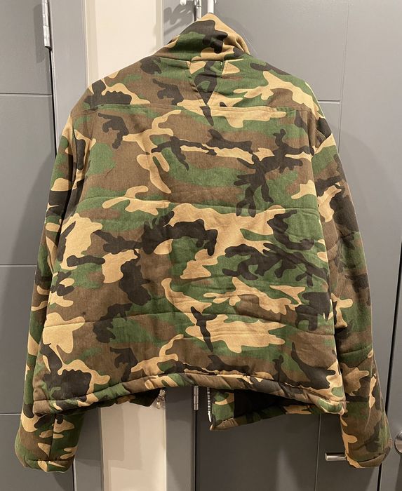 MNML MNML LA Cropped Puffer Jacket - Camo | Grailed
