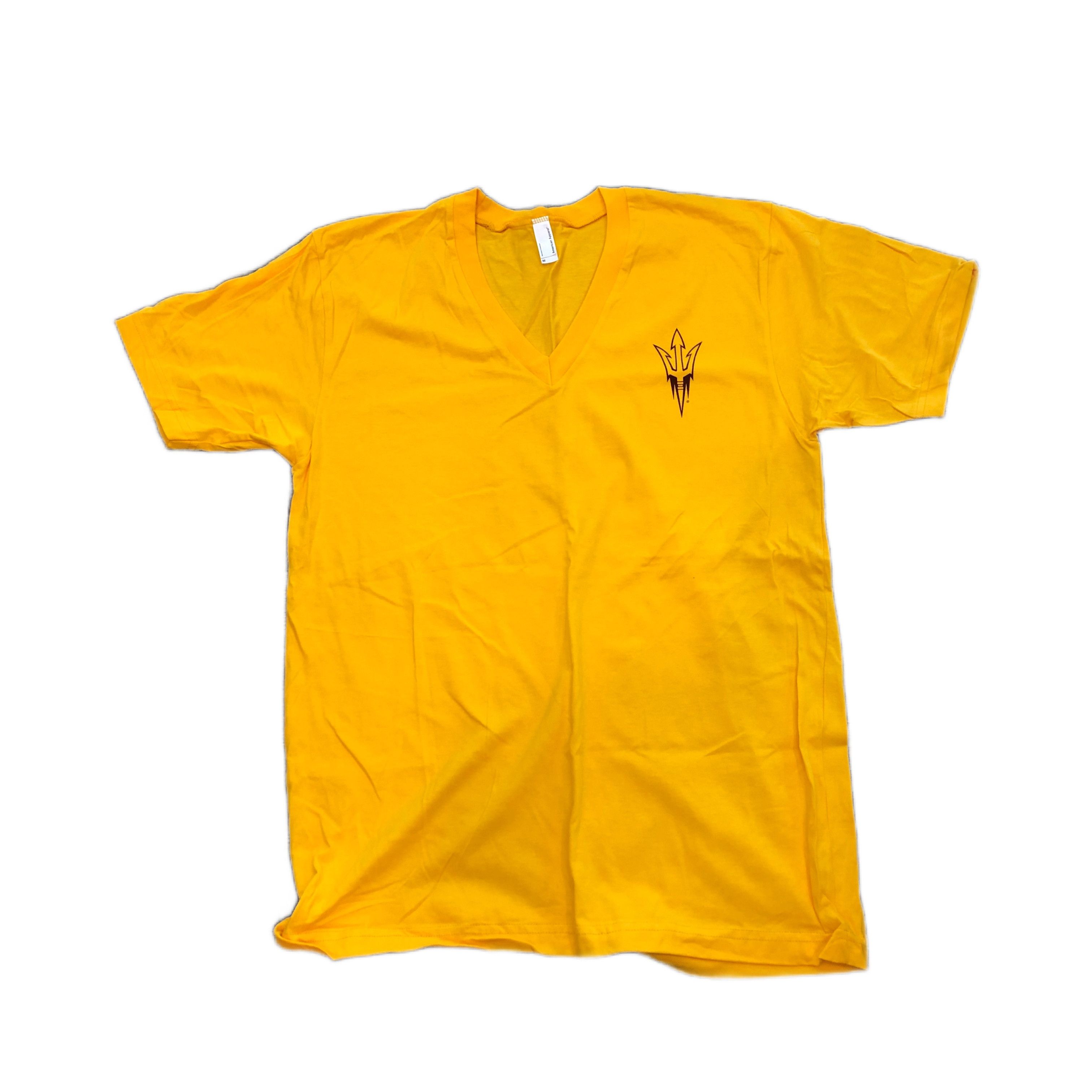 American Apparel New Arizona State Sun Devils Retro Brand Large V-Neck ...