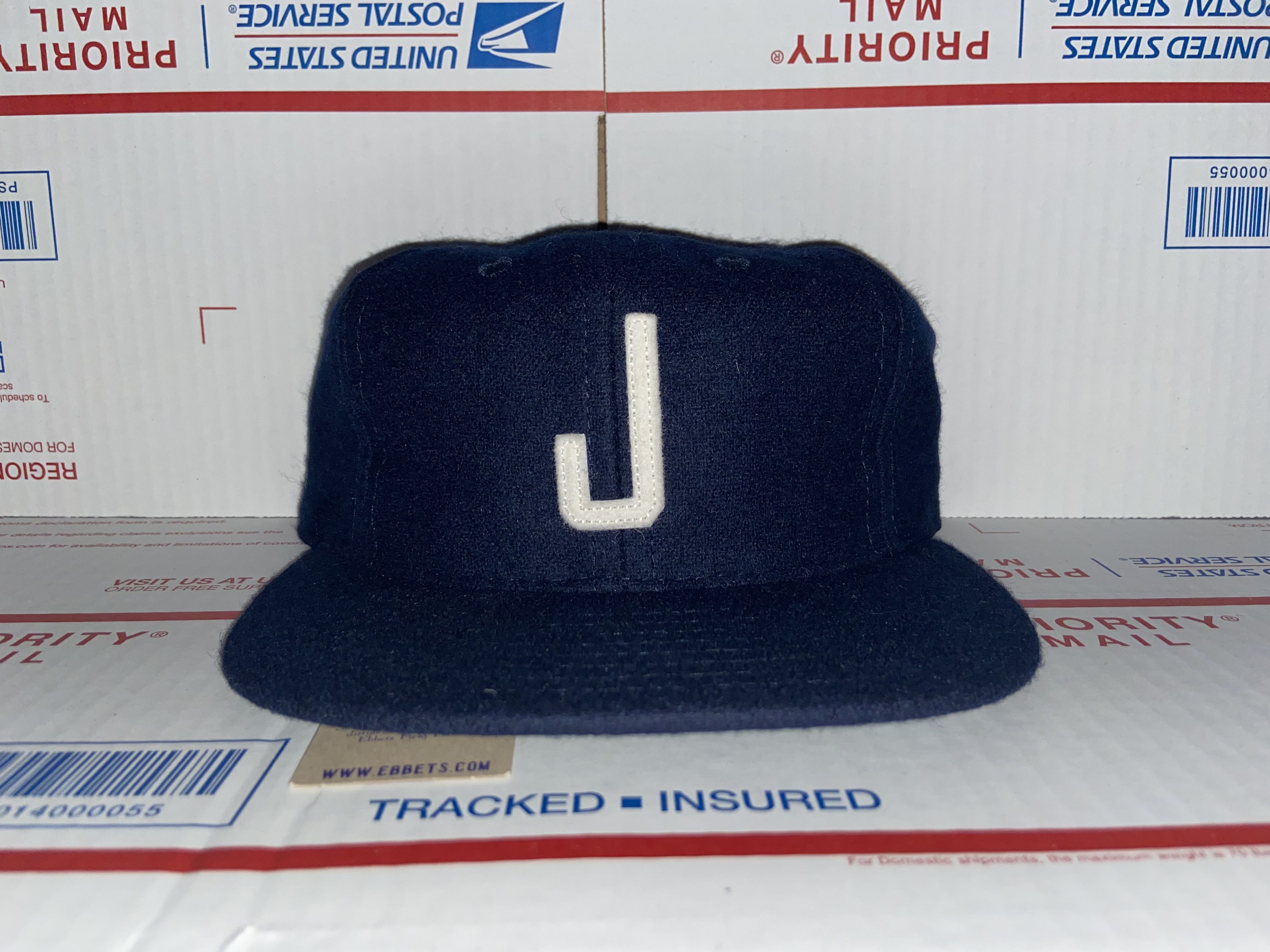 Ebbets Field Flannels Joplin MIners Baseball team Hat Cap Mickey Mantle ...