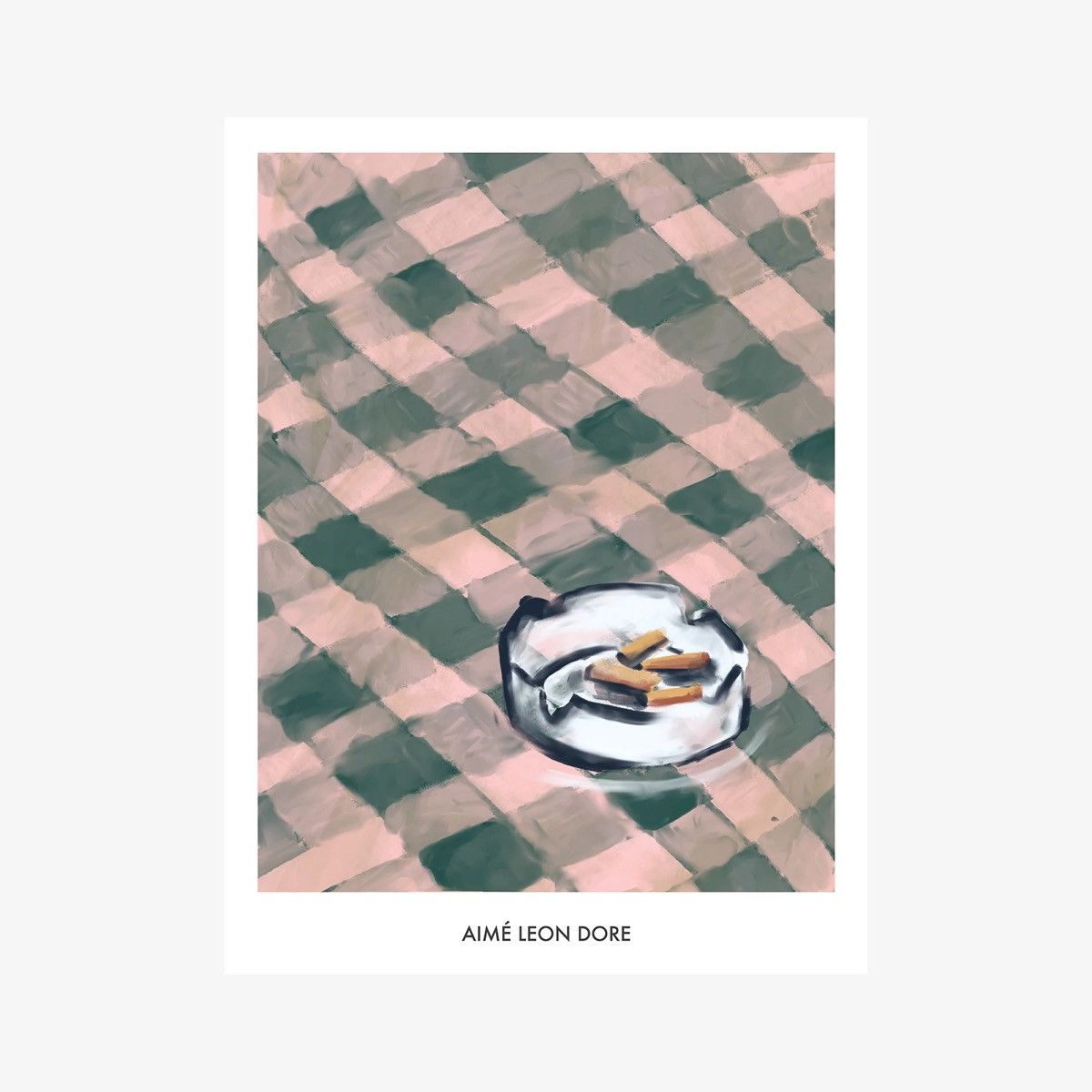 Aime Leon Dore Aimé Leon Dore Molina Graphic Poster - Ashtray | Grailed