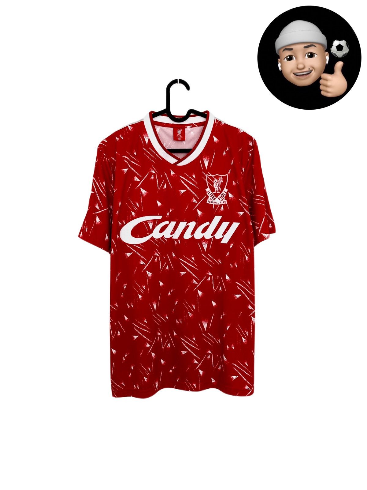 Vintage 1989 Liverpool Retro Candy Soccer Jersey | Grailed