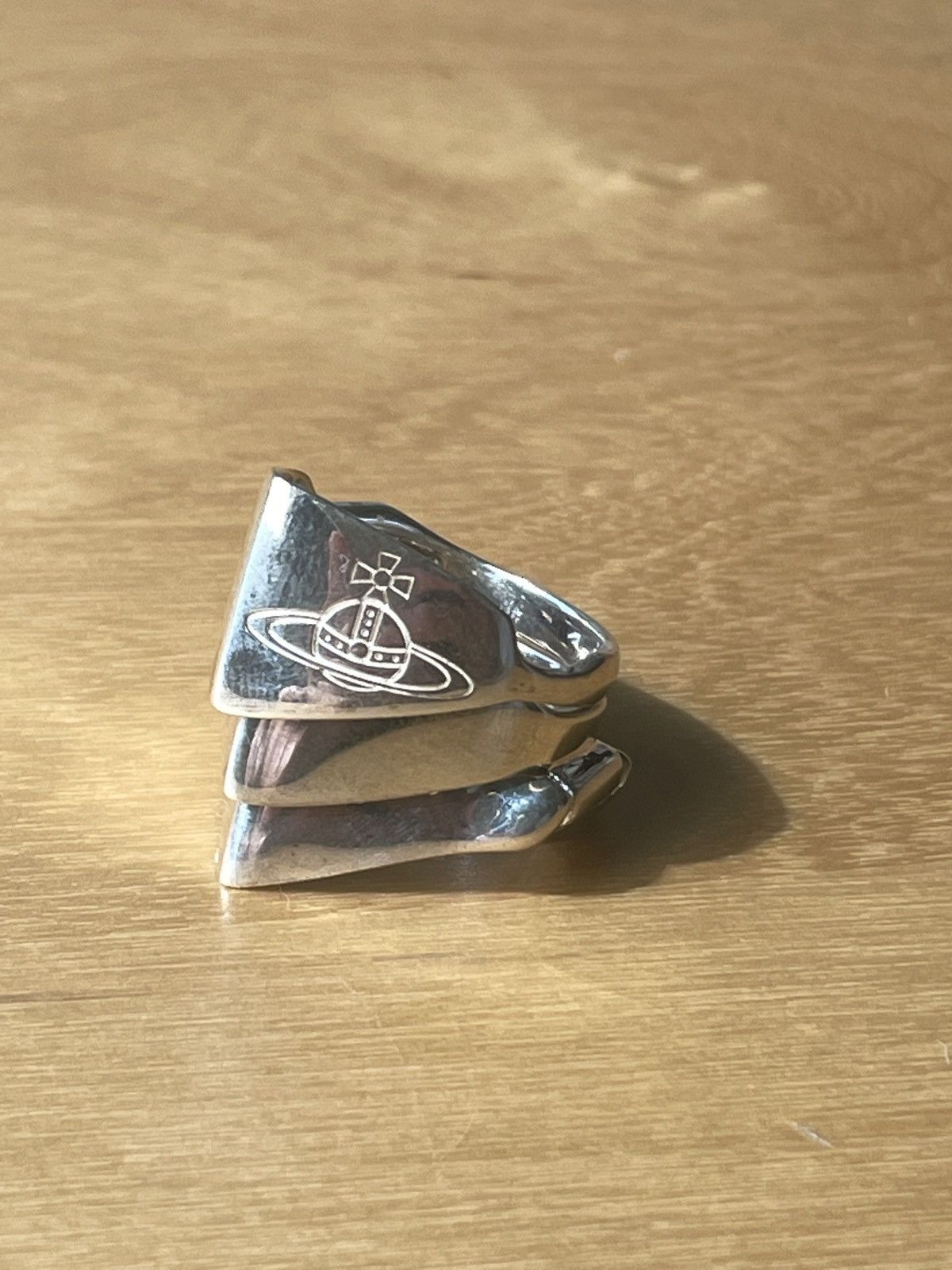 Vivienne Westwood Brand New Sterling 925 Silver KnuckleDuster Ring ...