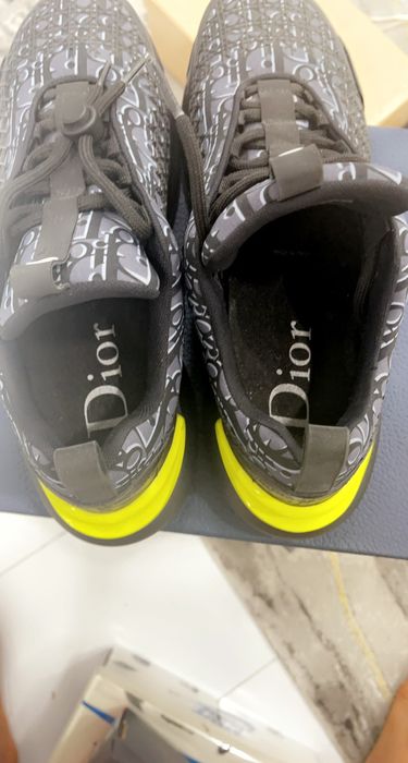 Dior Dior B24 Oblique Cannage Motif Black | Grailed