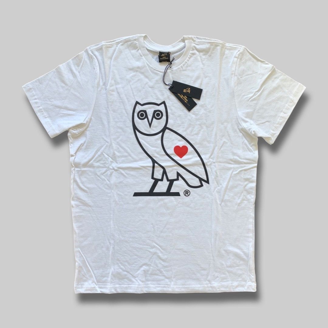 Octobers Very Own OVO OG Owl Tee Heart Love Emoji Give Thanks Canada ...