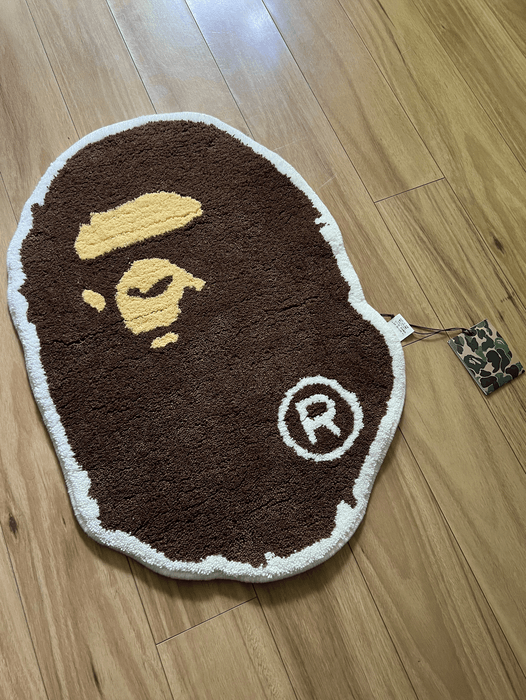Bape OG Bape Bathing Ape Floor Mat Rug | Grailed