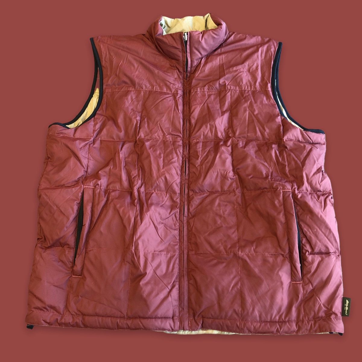 Vintage Vintage Eddie Bauer Puffer vest/bubble jacket/outdoor XL | Grailed